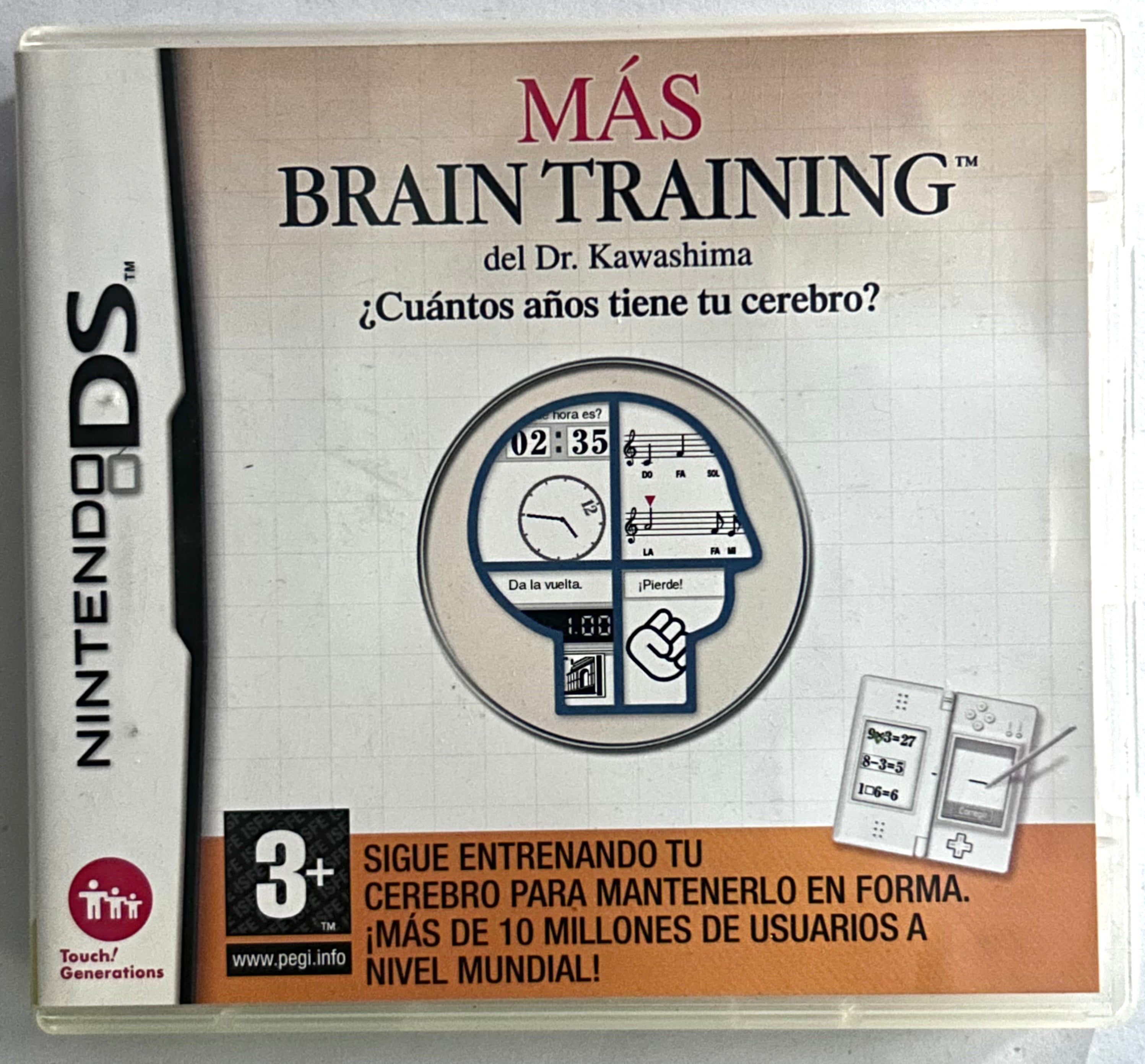 Brain Age 2 - Nintendo DS / DSLite DSi XL - PAL - CIB (NTR-ANMP-ESP) – Cuchiwaii