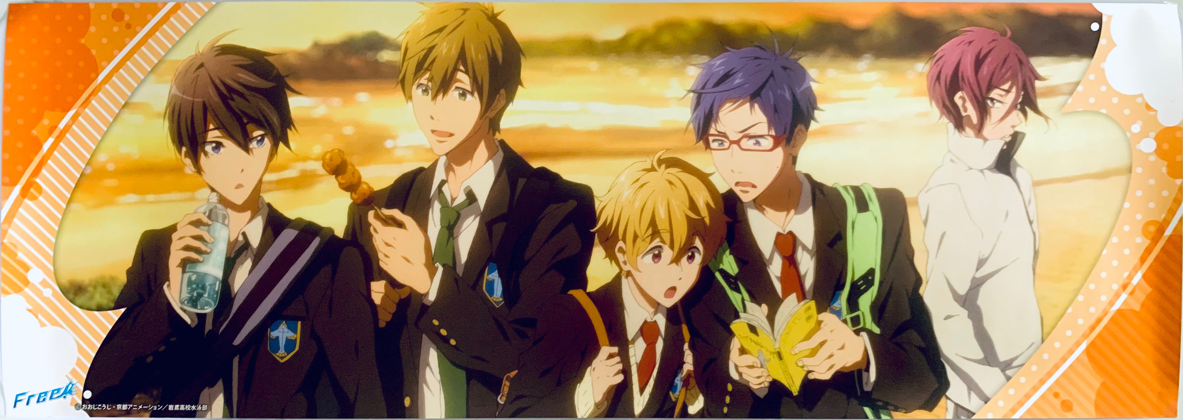 Free! - Hazuki Nagisa - Matsuoka Rin - Nanase Haruka - Ryuugazaki Rei – Cuchiwaii
