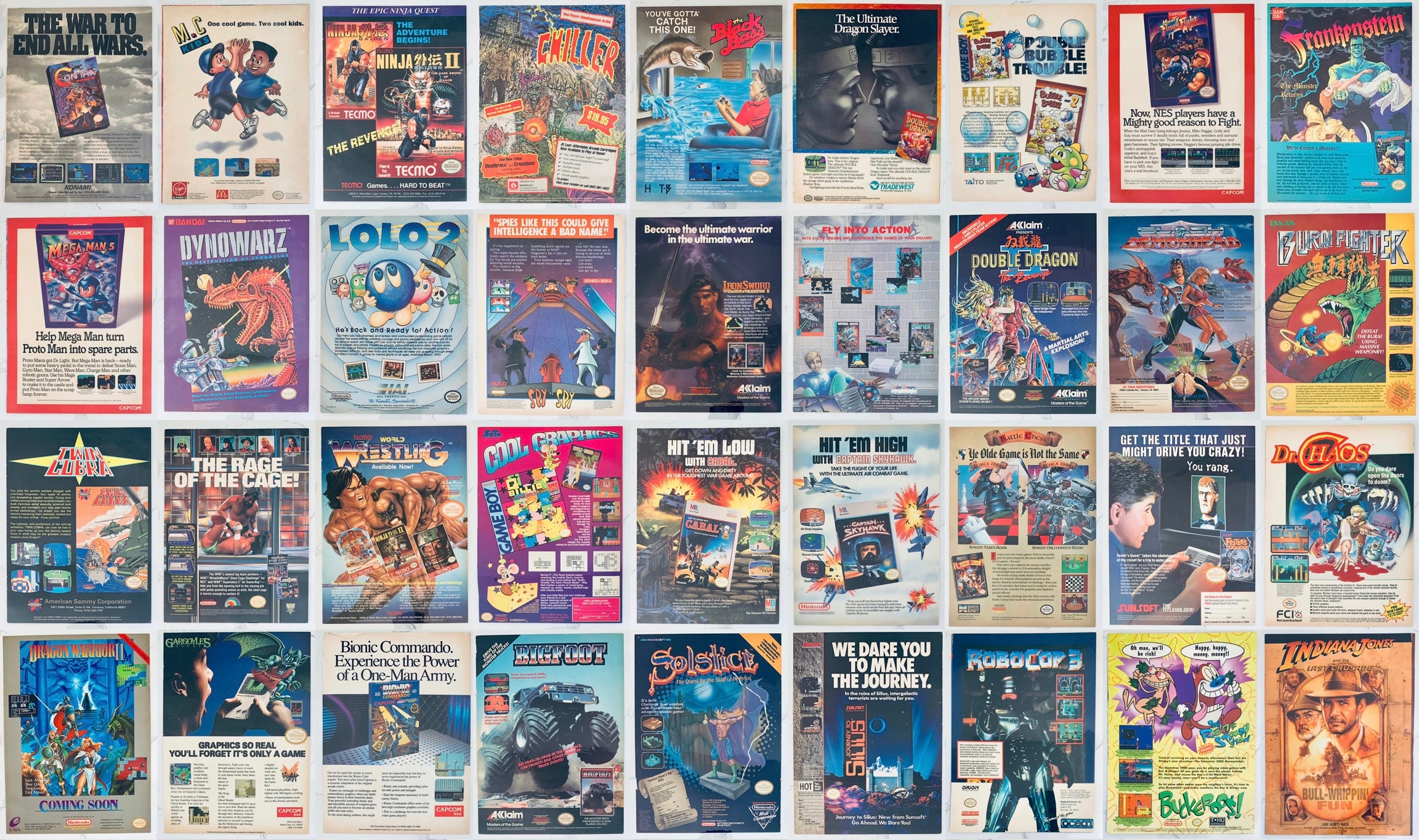 Nintendo NES Ads – Cuchiwaii