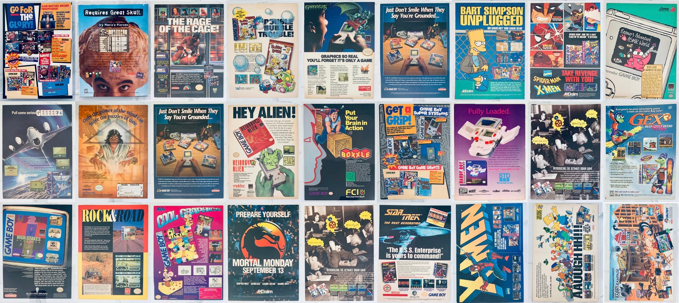 GameBoy, Pocket, GBC Ads – Cuchiwaii