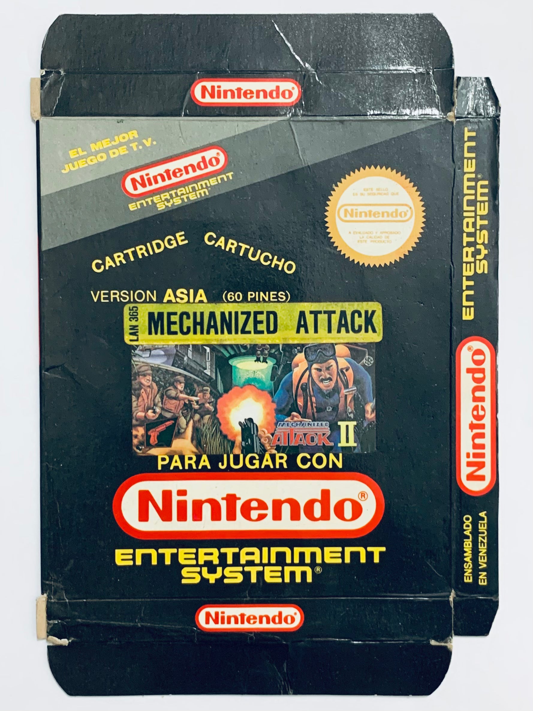 Mechanized Attack - Famiclone - FC / NES - Vintage - Box Only (LAN-365 ...