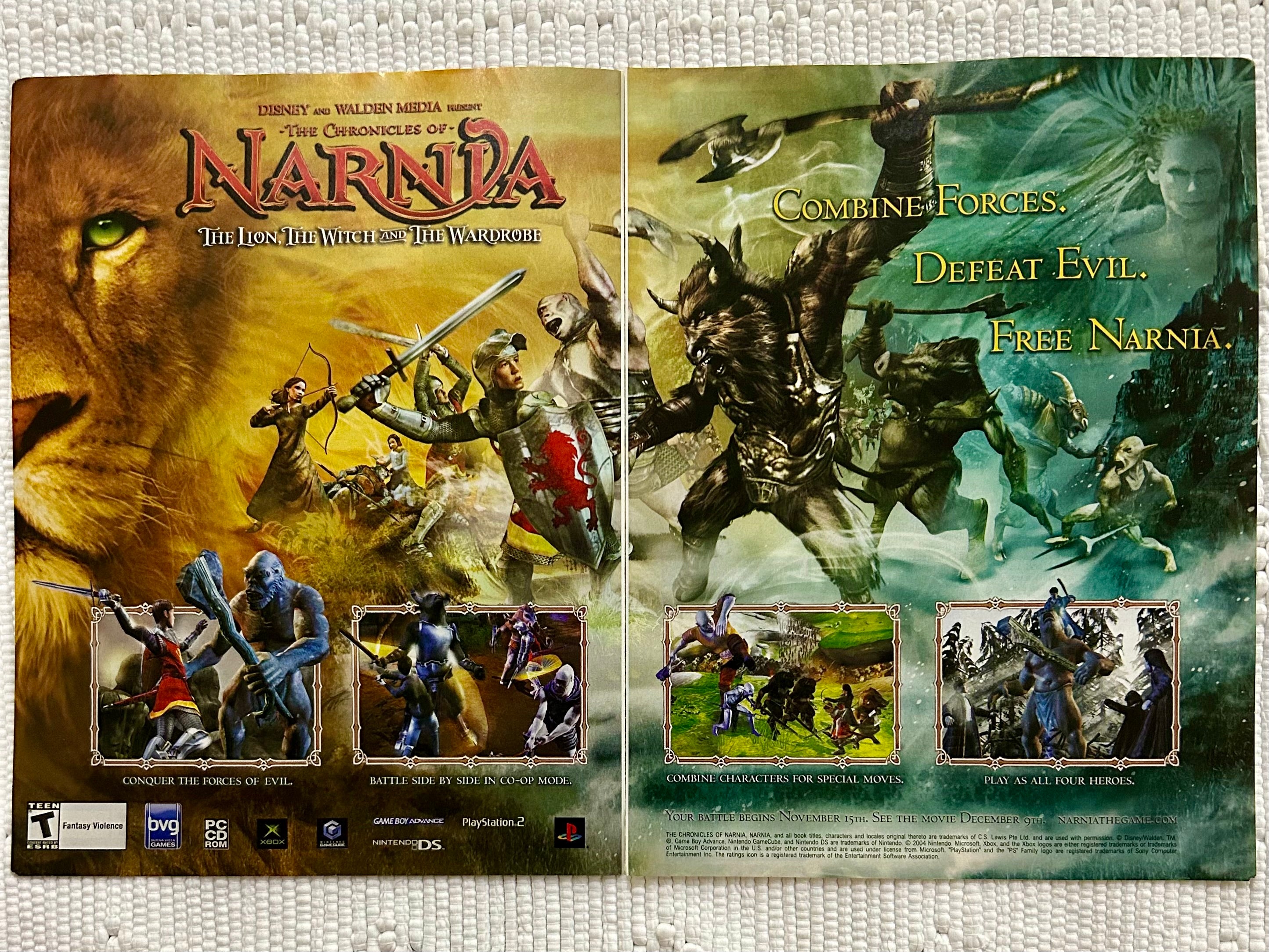 The Chronicles of Narnia: The Lion, the Witch and the Wardrobe - PS2 N ...