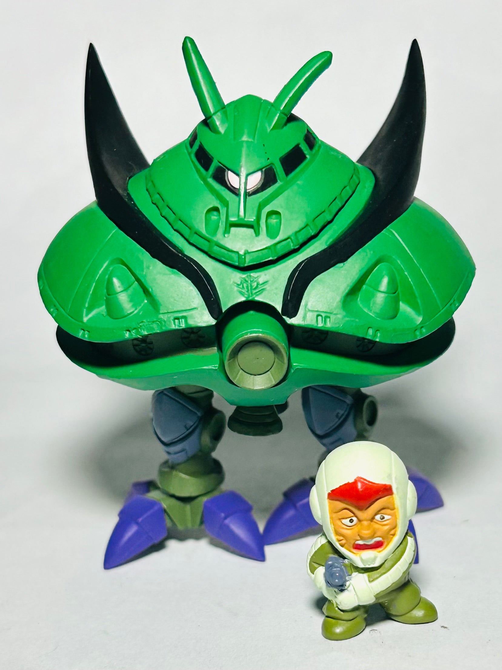 Mobile Suit Gundam - MA-08 Big Zam & Dozle Zabi - SD Gundam Full Color ...