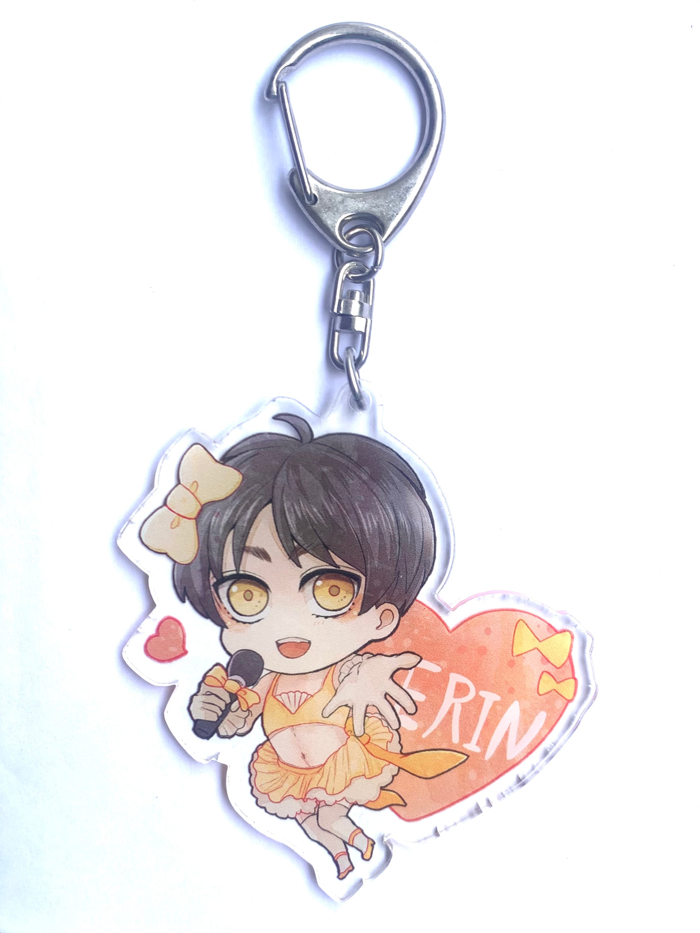 Shingeki no Kyojin - Eren Yeager - Acrylic Keychain - Doujin Goods ...