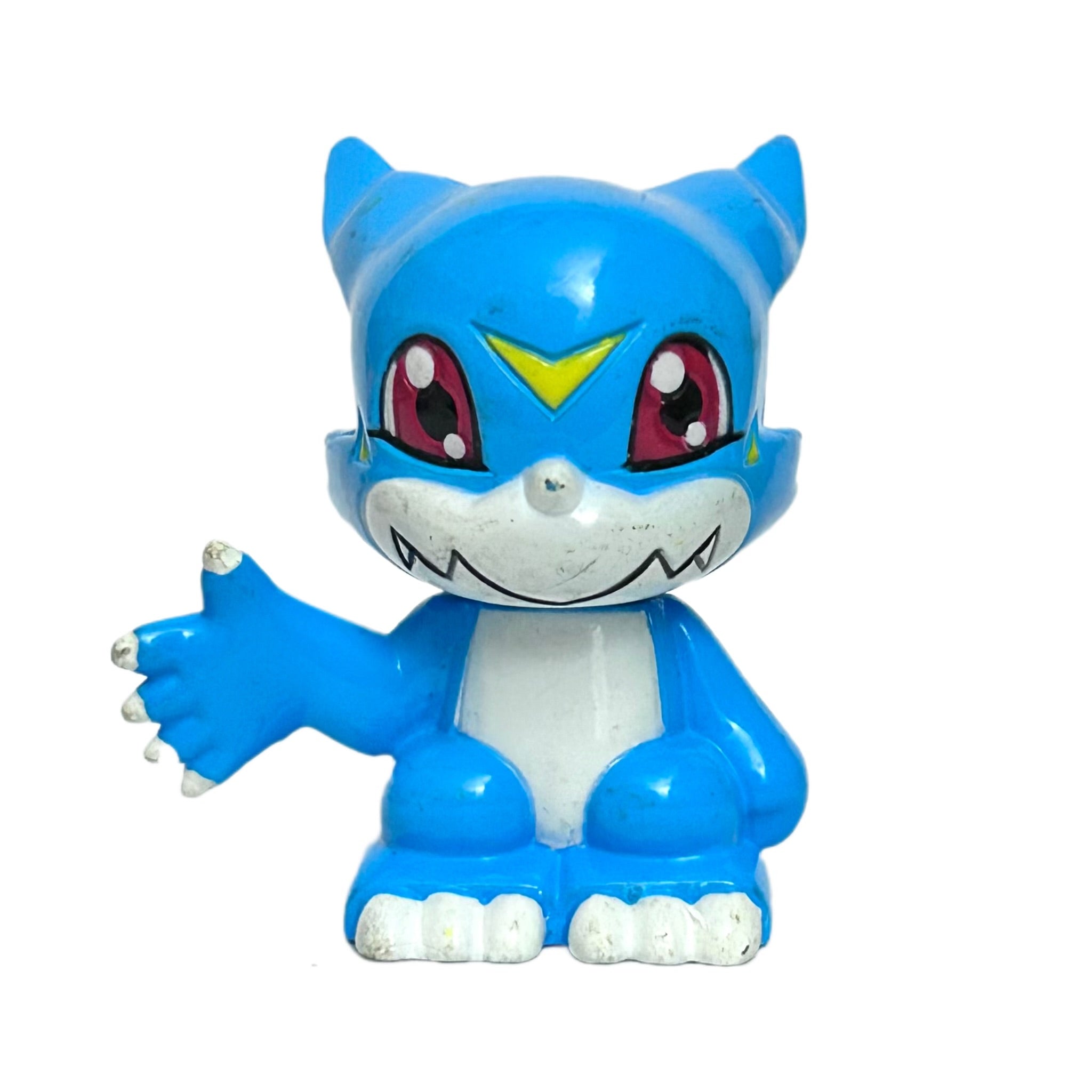 Digimon Adventure 02 - Veemon - Trading Figure - Finger Puppet – Cuchiwaii
