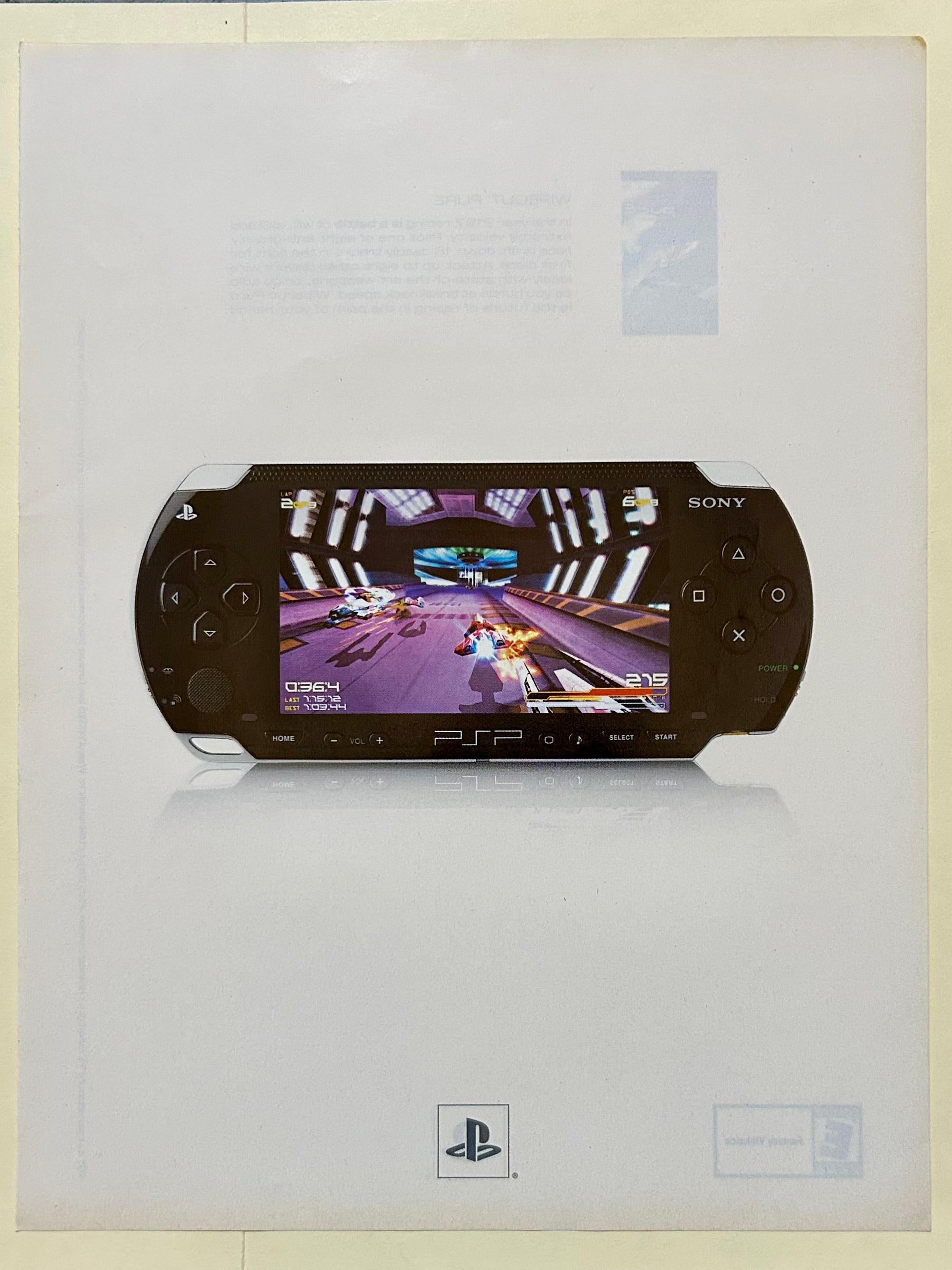 Wipeout Pure - PSP - Original Vintage Advertisement - Print Ads - Lami ...
