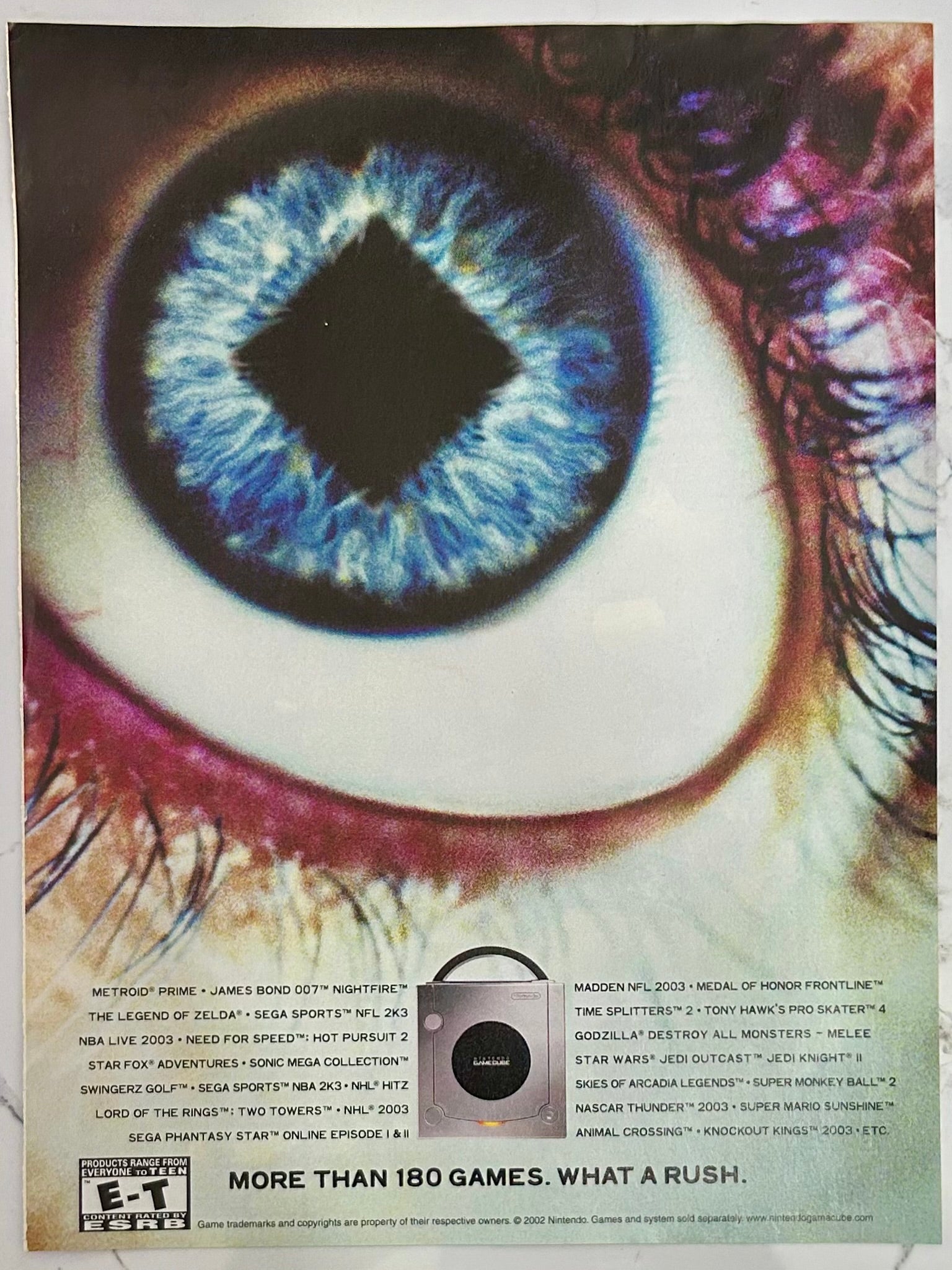 Nintendo Game Cube - Original Vintage Advertisement - Print Ads - Lami ...