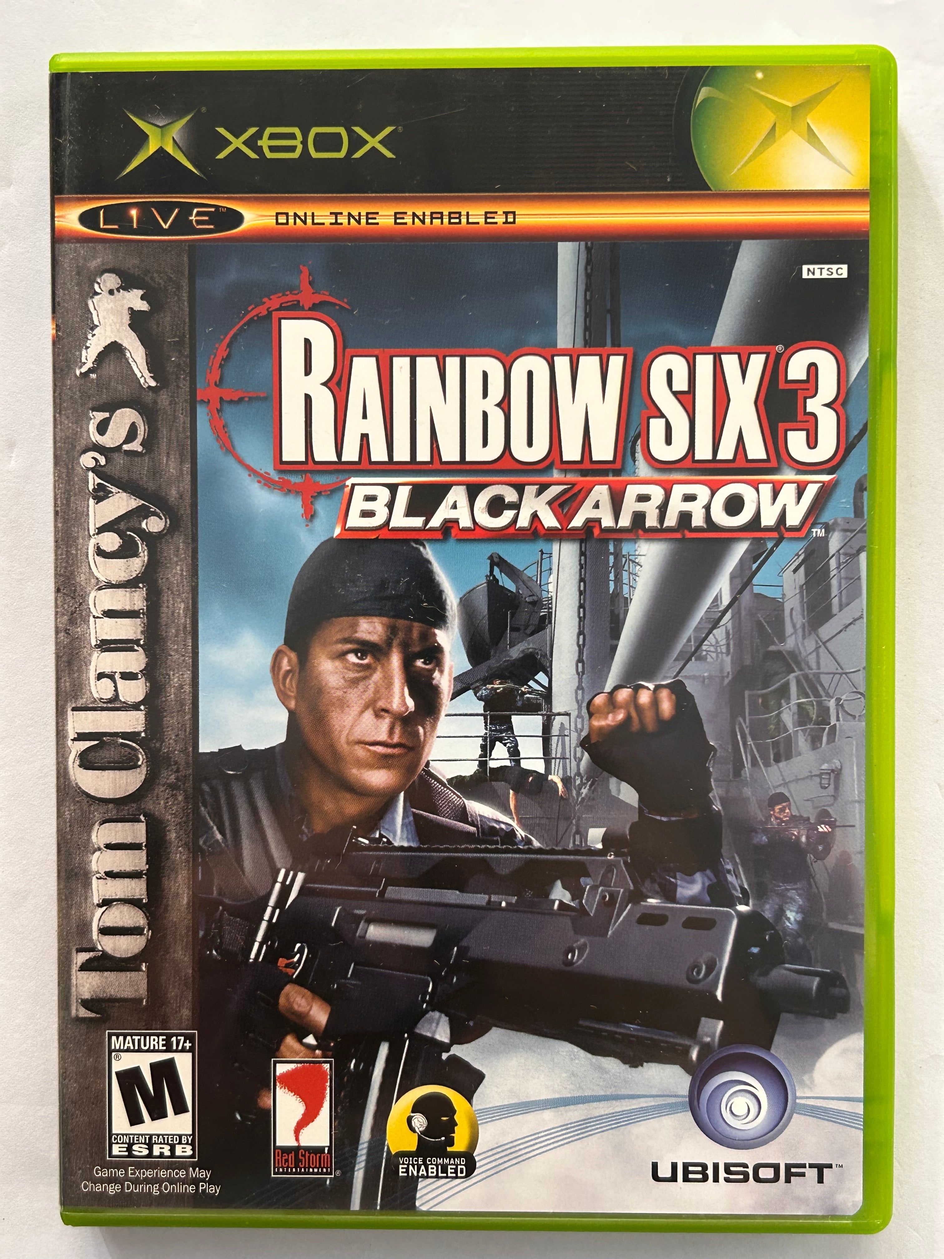 Tom Clancy's Rainbow Six 3: Black Arrow - Xbox Classic - NTSC - Box ...