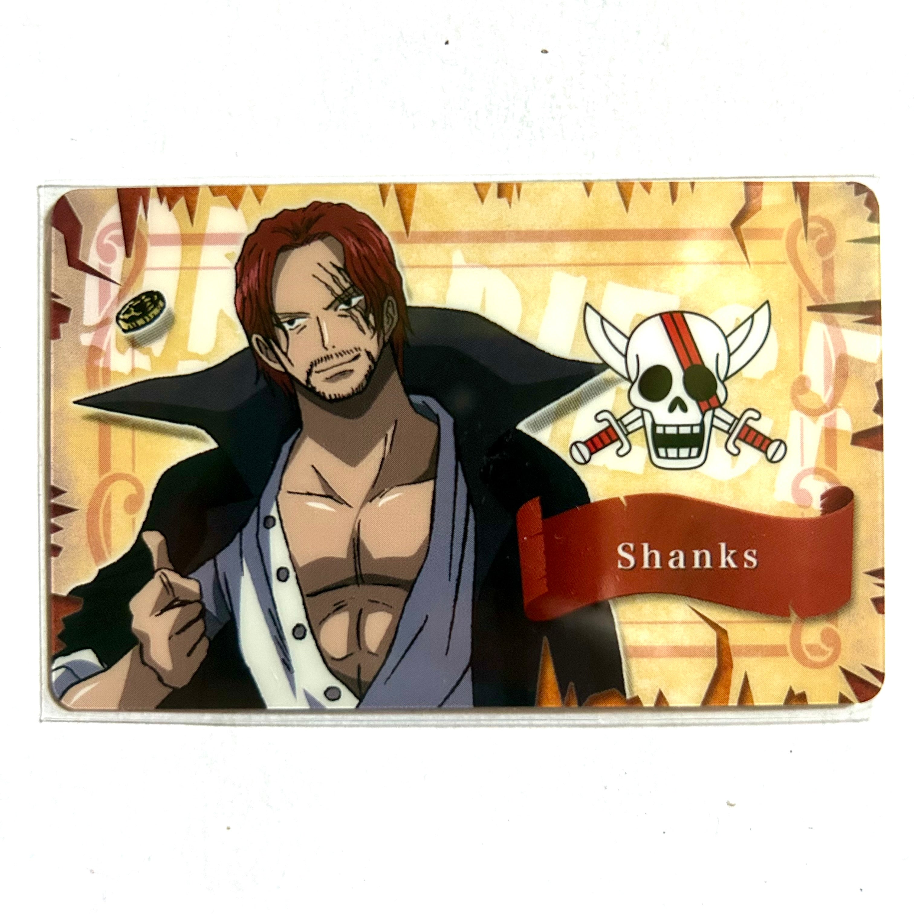 One Piece Grand Arena Tour - Akagami no Shanks - Crew Certificate Card ...