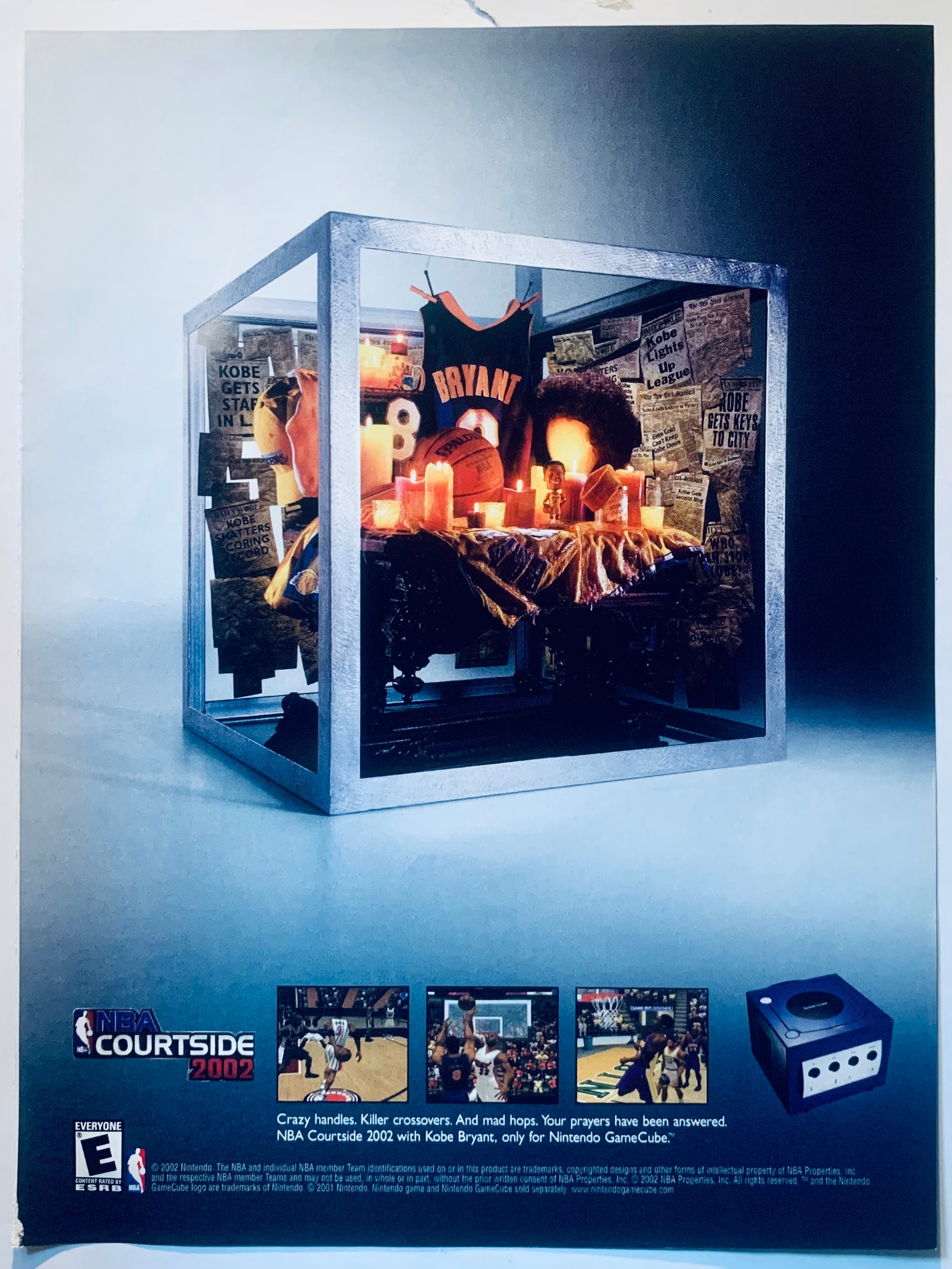 NBA Courtside 2002 - NGC - Original Vintage Advertisement - Print Ads ...