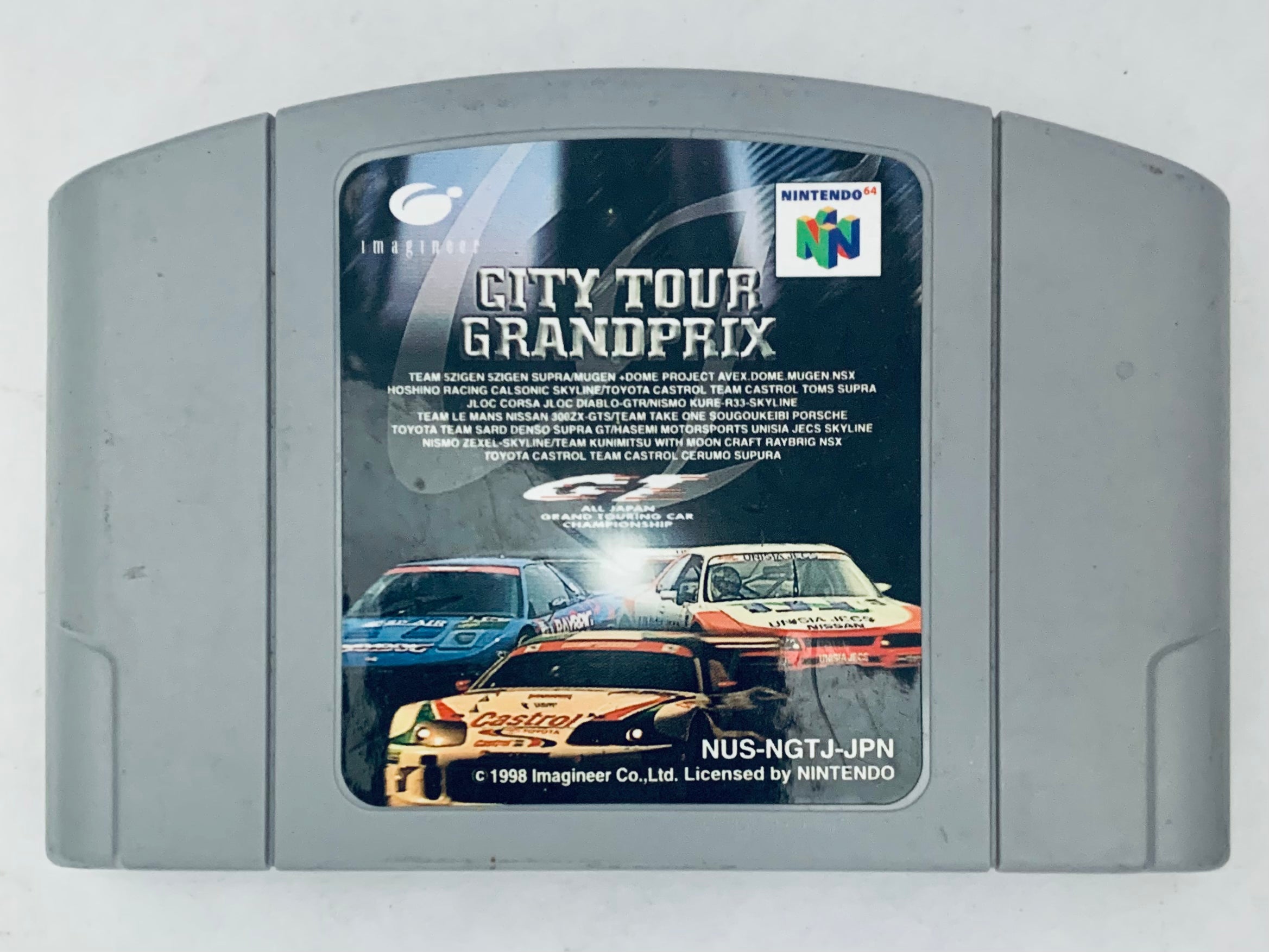 City Tour Grand Prix: Zen Nihon GT Senshuken - Nintendo 64 - N64 - Jap ...