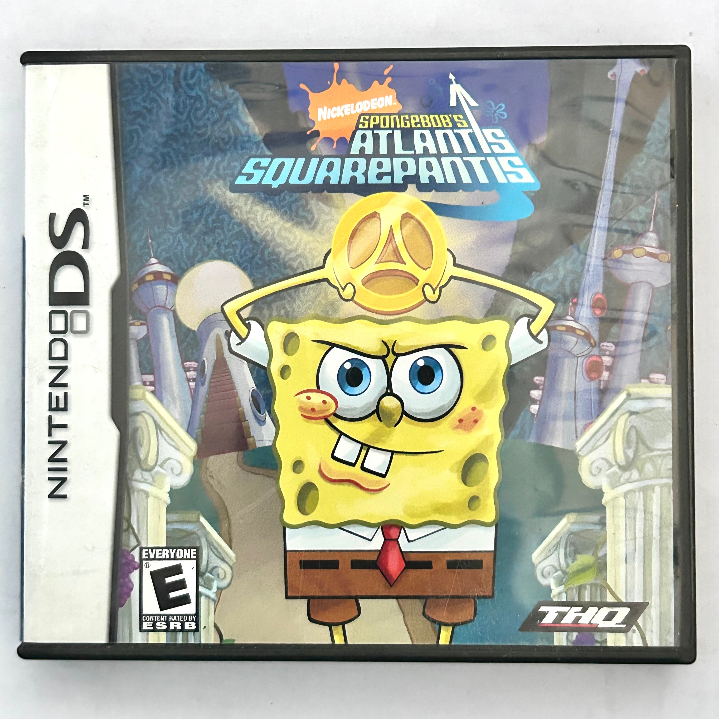 SpongeBob's Atlantis SquarePantis - Nintendo DS / DSLite DSi XL - NTSC ...