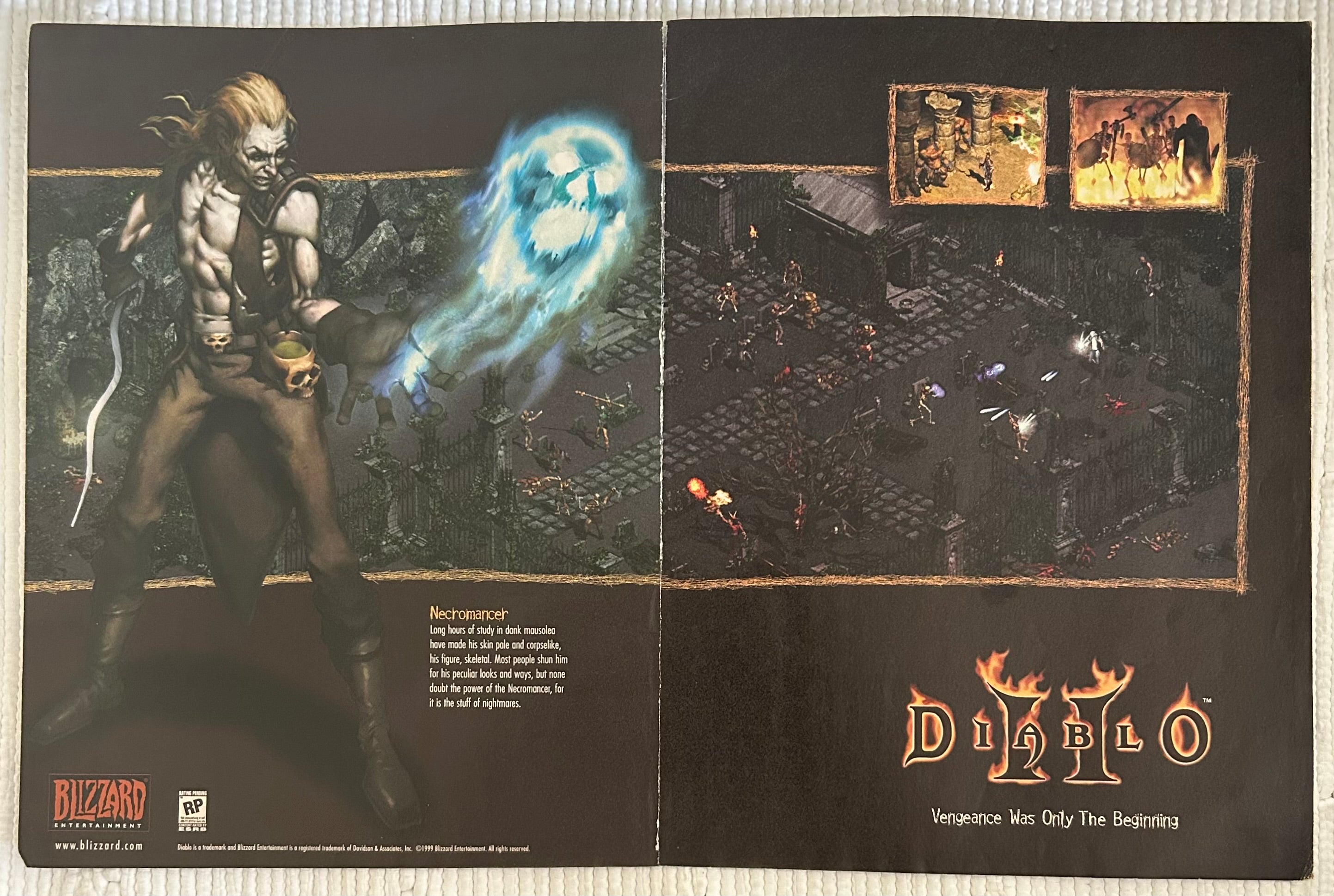Diablo II - PC - Print Ads - A3 Poster – Cuchiwaii