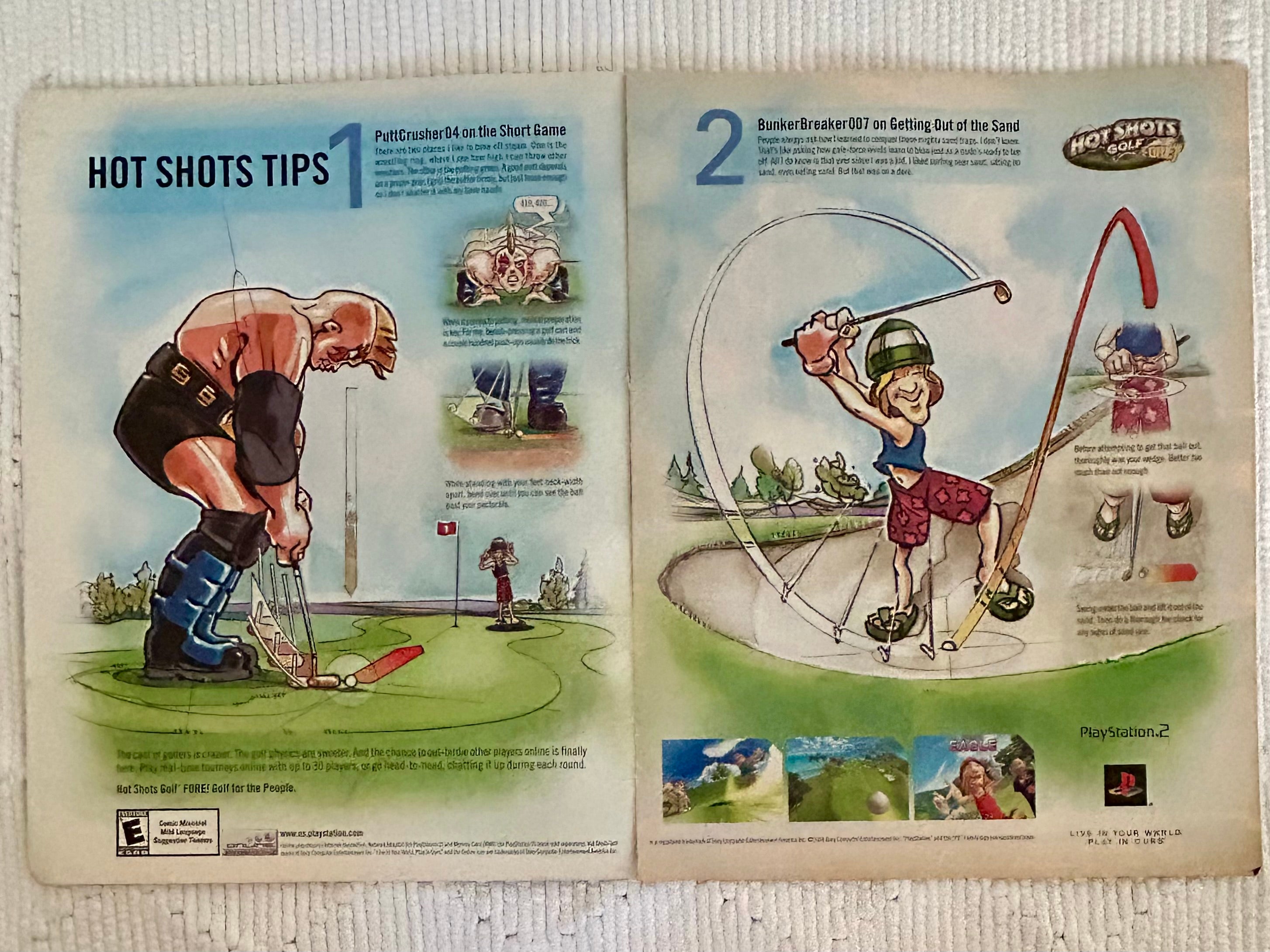 Hot Shots Golf Fore! - PS2 - Original Vintage Advertisement - Print Ad ...