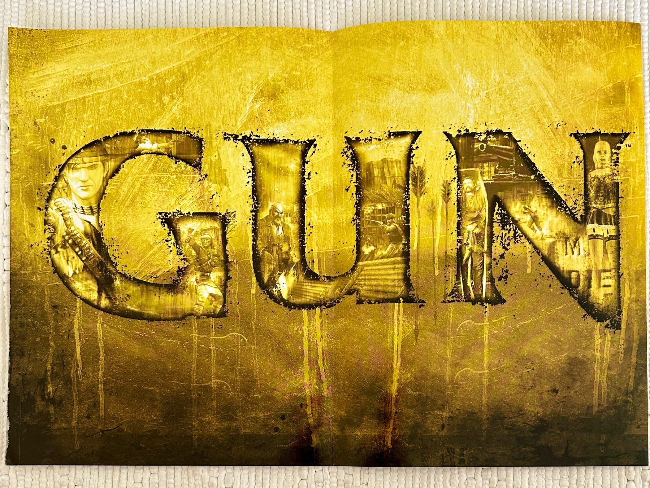 GUN - PS2 Xbox 360 NGC PC - Original Vintage Advertisement - Print Ads ...