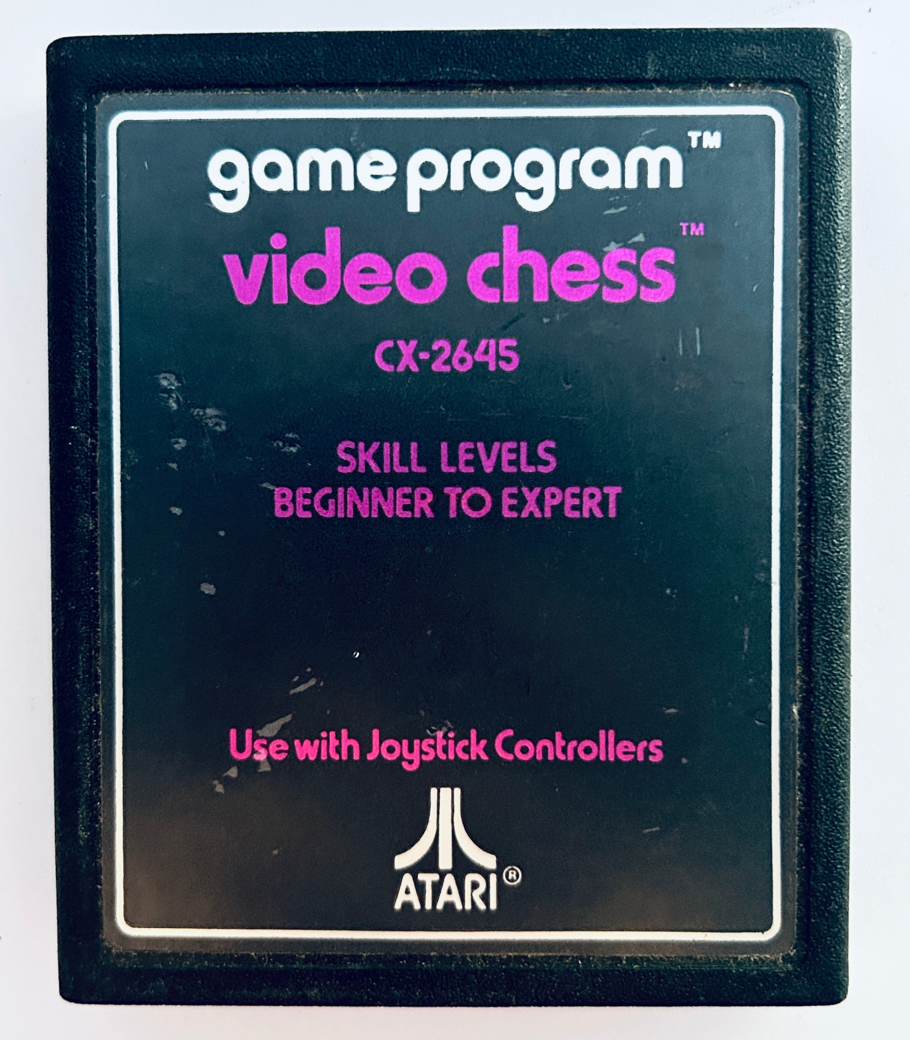 Video Chess - Atari 2600 VCS - NTSC - Cartridge (CX2645) – Cuchiwaii