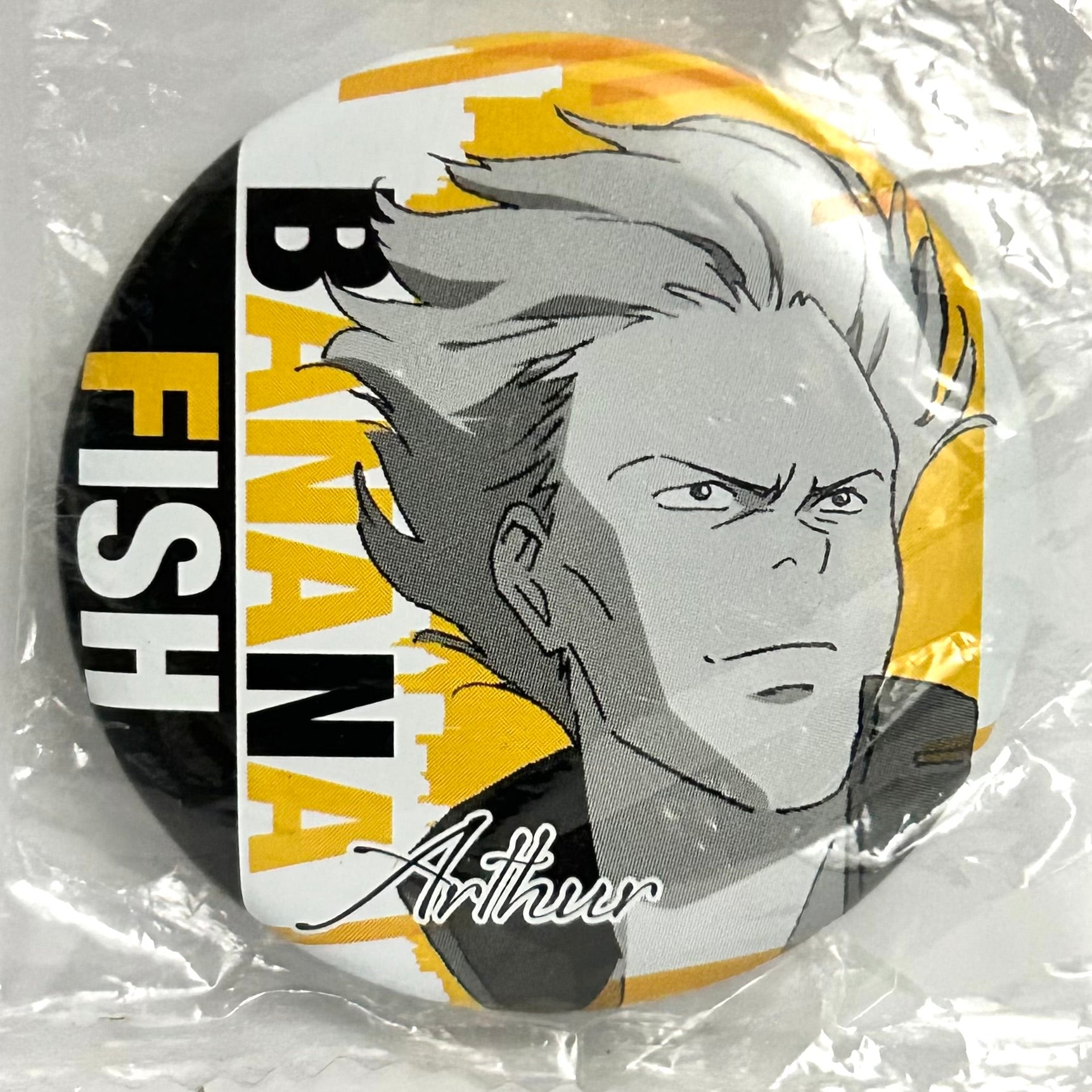 Banana Fish - Fredrick Arthur - Can Badge – Cuchiwaii