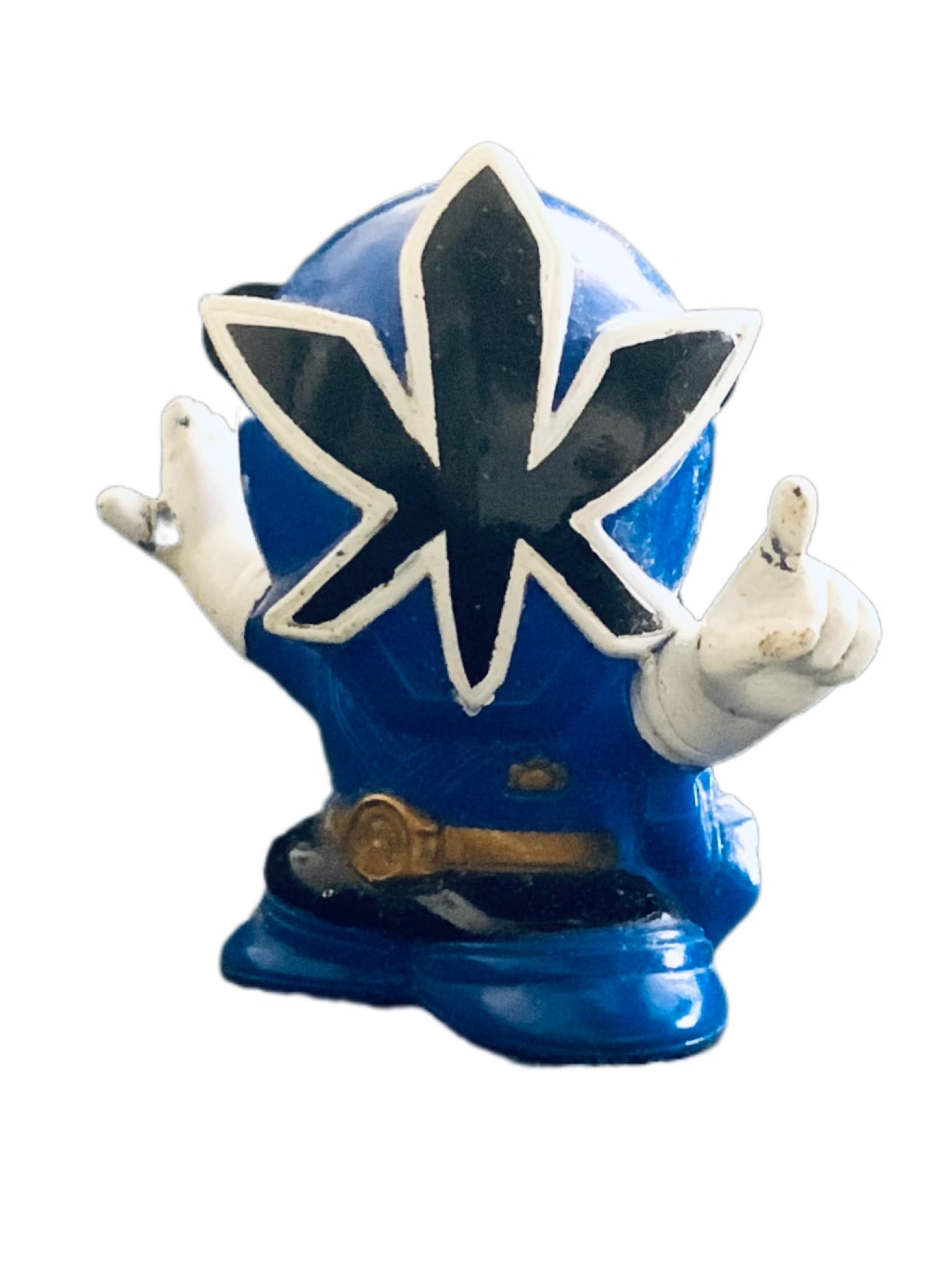 Samurai Sentai Shinkenger - Shinken Blue - Finger Puppet Doll - Chibik ...