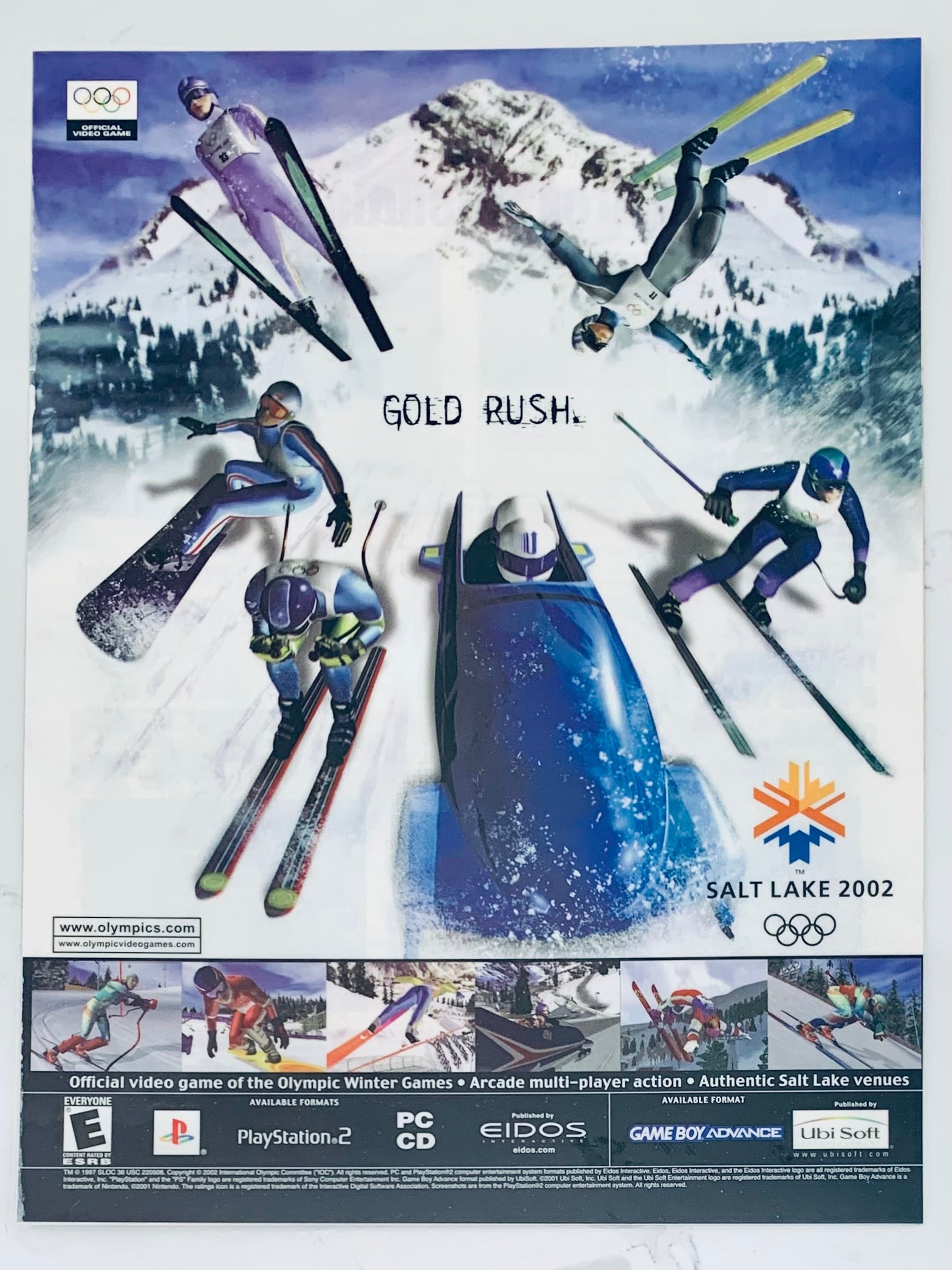 Salt Lake 2002 - PS2 GBA - Original Vintage Advertisement - Print Ads ...