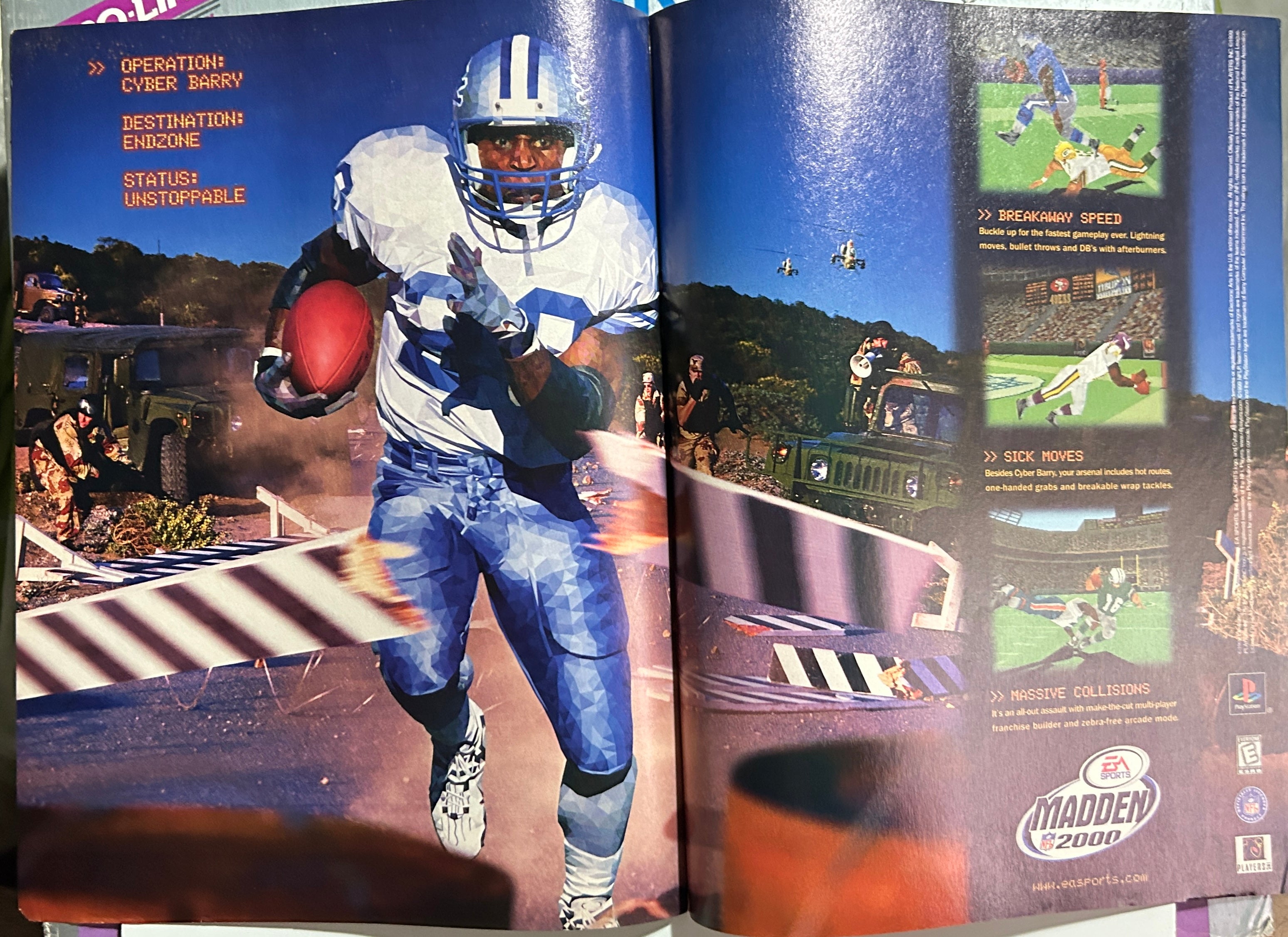 Madden 2000 - PlayStation - Print Ads - A3 Poster – Cuchiwaii