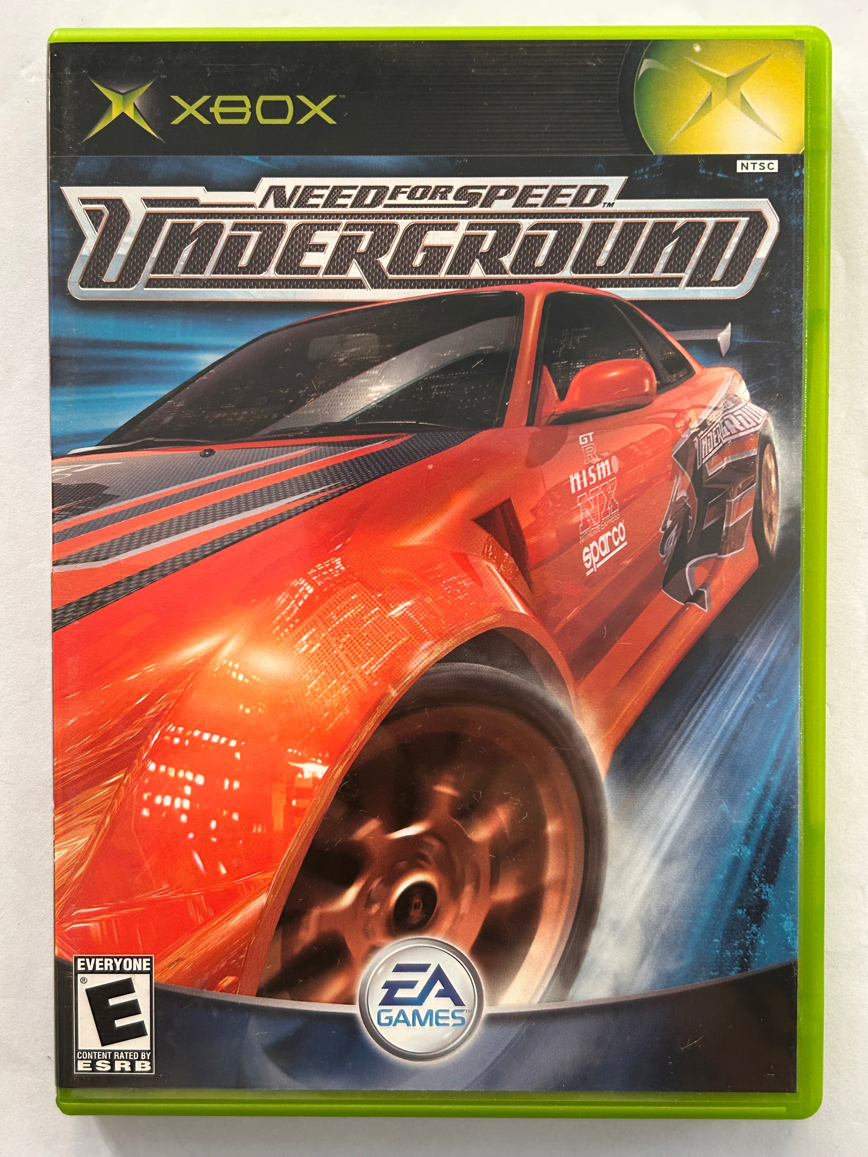 Need for Speed Underground - Xbox Classic - NTSC - Box & Manual – Cuchiwaii