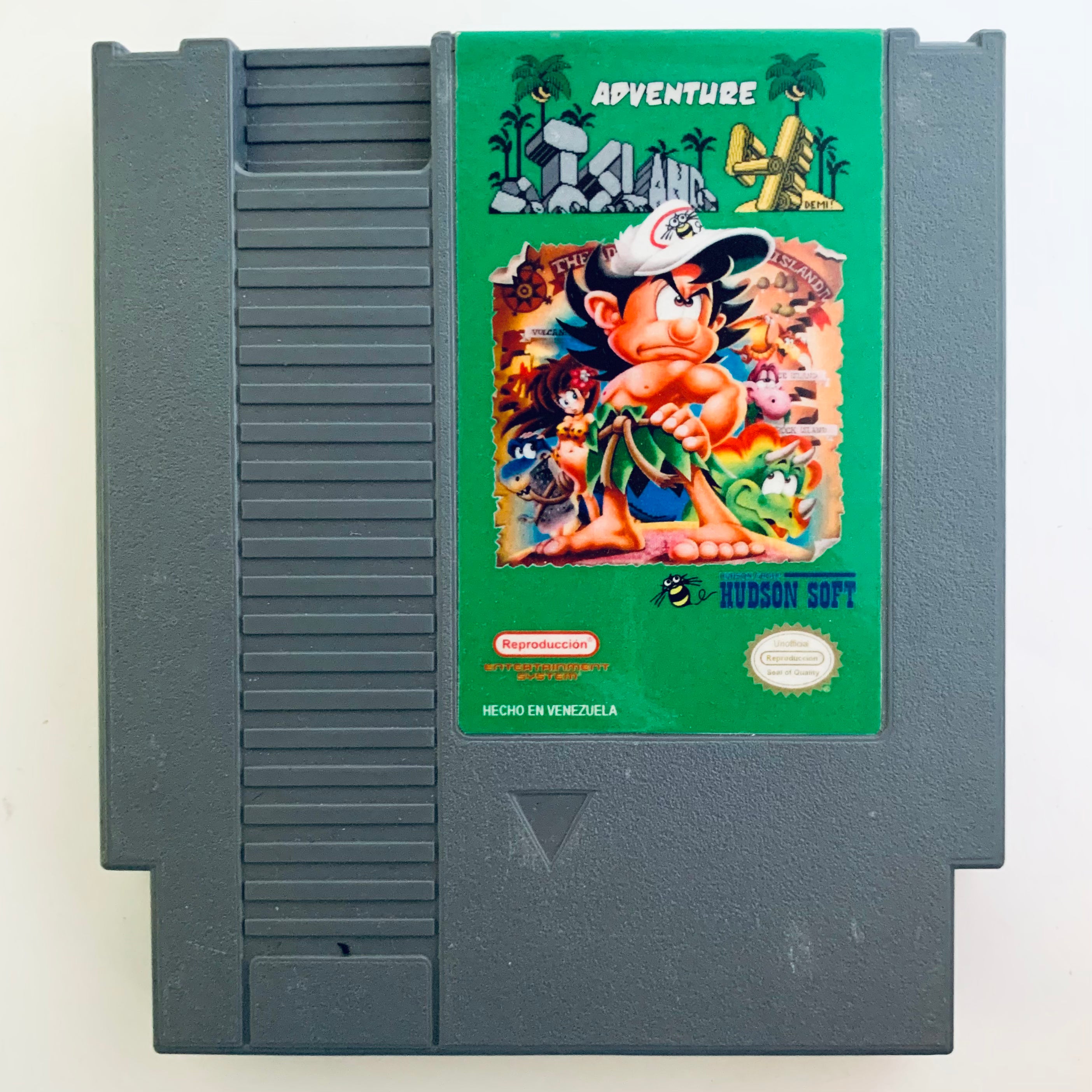 Adventure Island 4 - Nintendo NES - NTSC-US - Reproduction Cart – Cuchiwaii