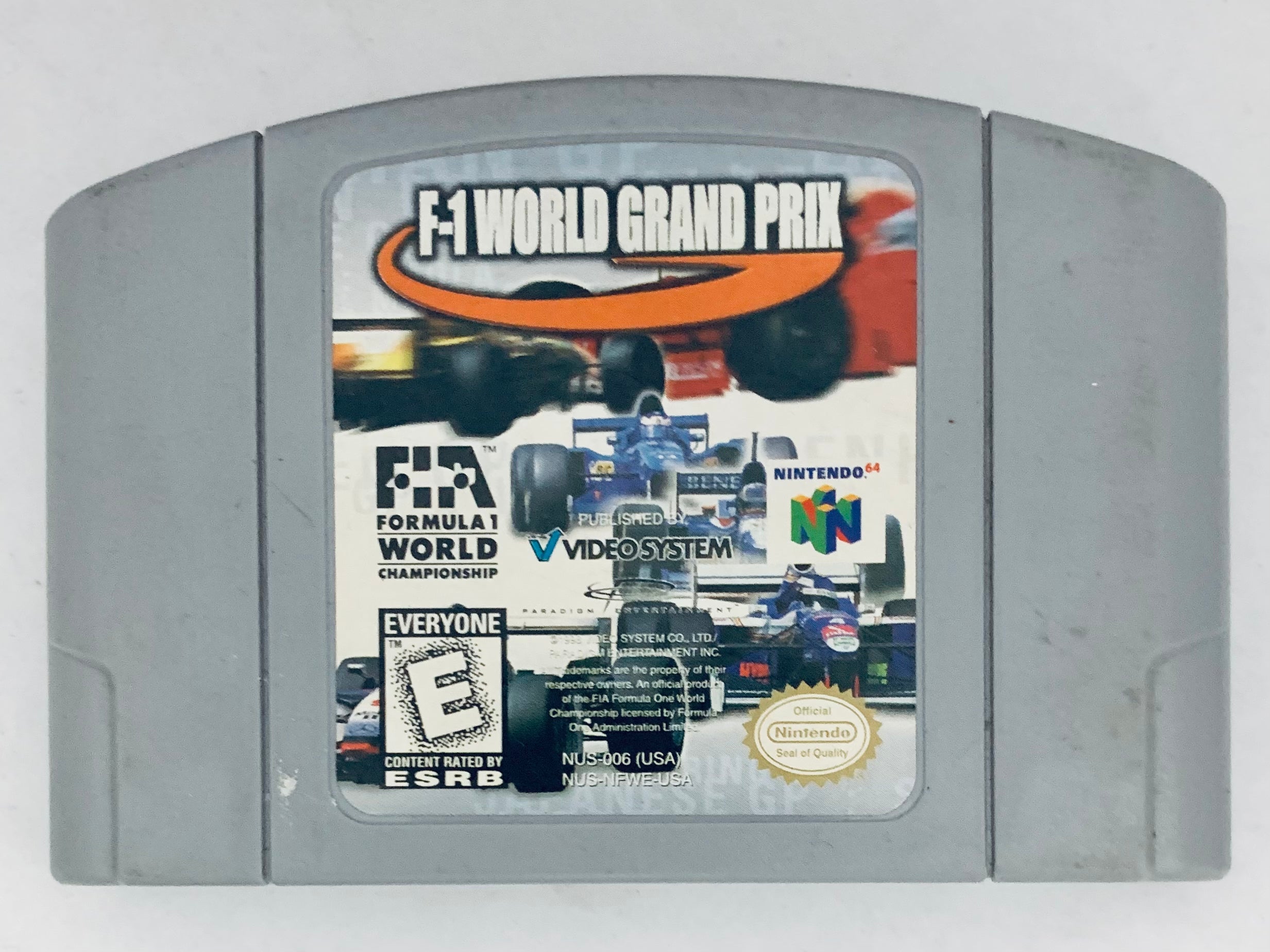 F-1 World Grand Prix - Nintendo 64 - N64 - NTSC-US - Cart (NUS-NFWE-US ...