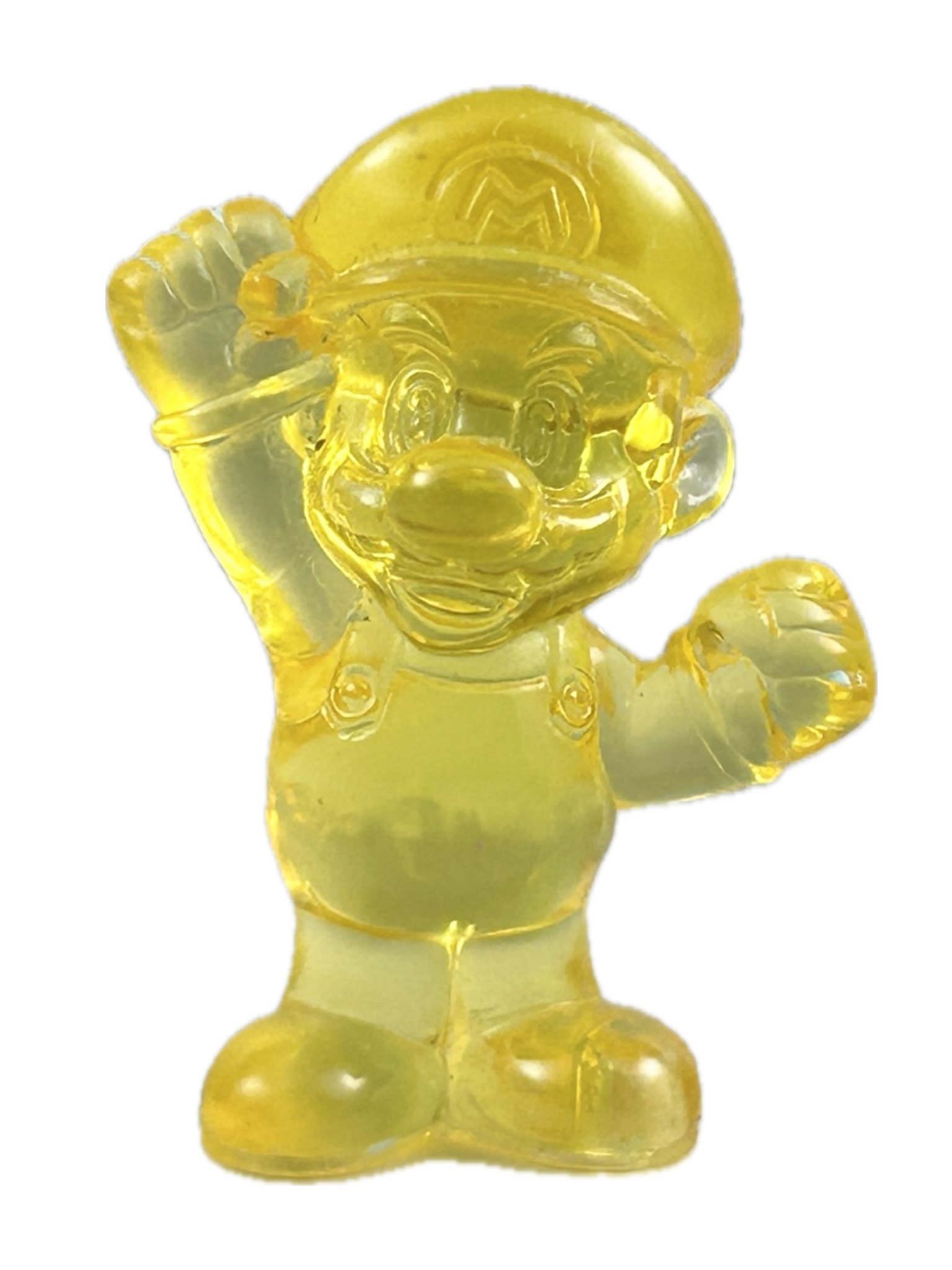 Super Mario Bros. - Mario - Clear Mini Figure - Yellow ver. – Cuchiwaii