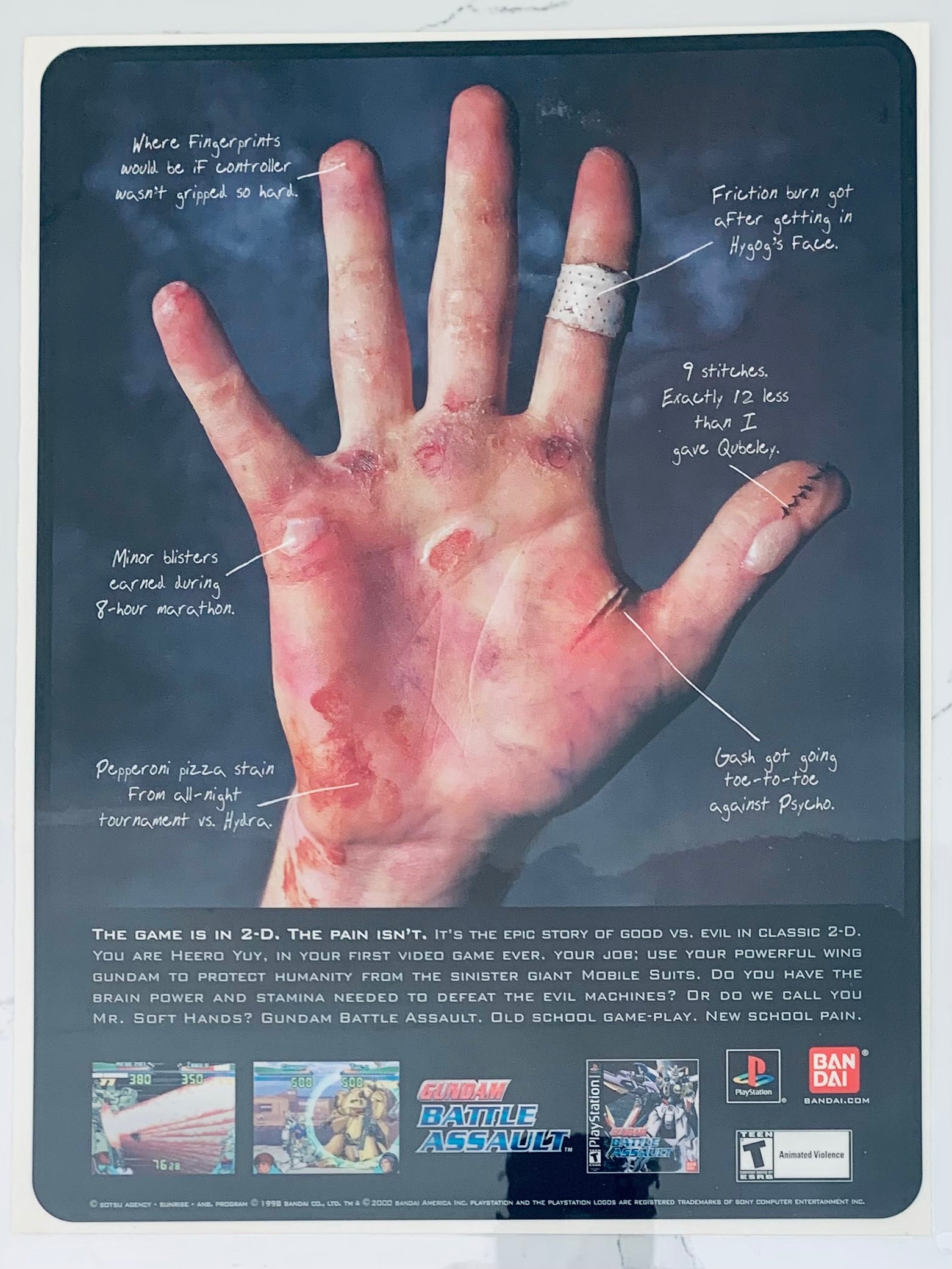 Gundam Battle Assault - PlayStation - Original Vintage Advertisement ...