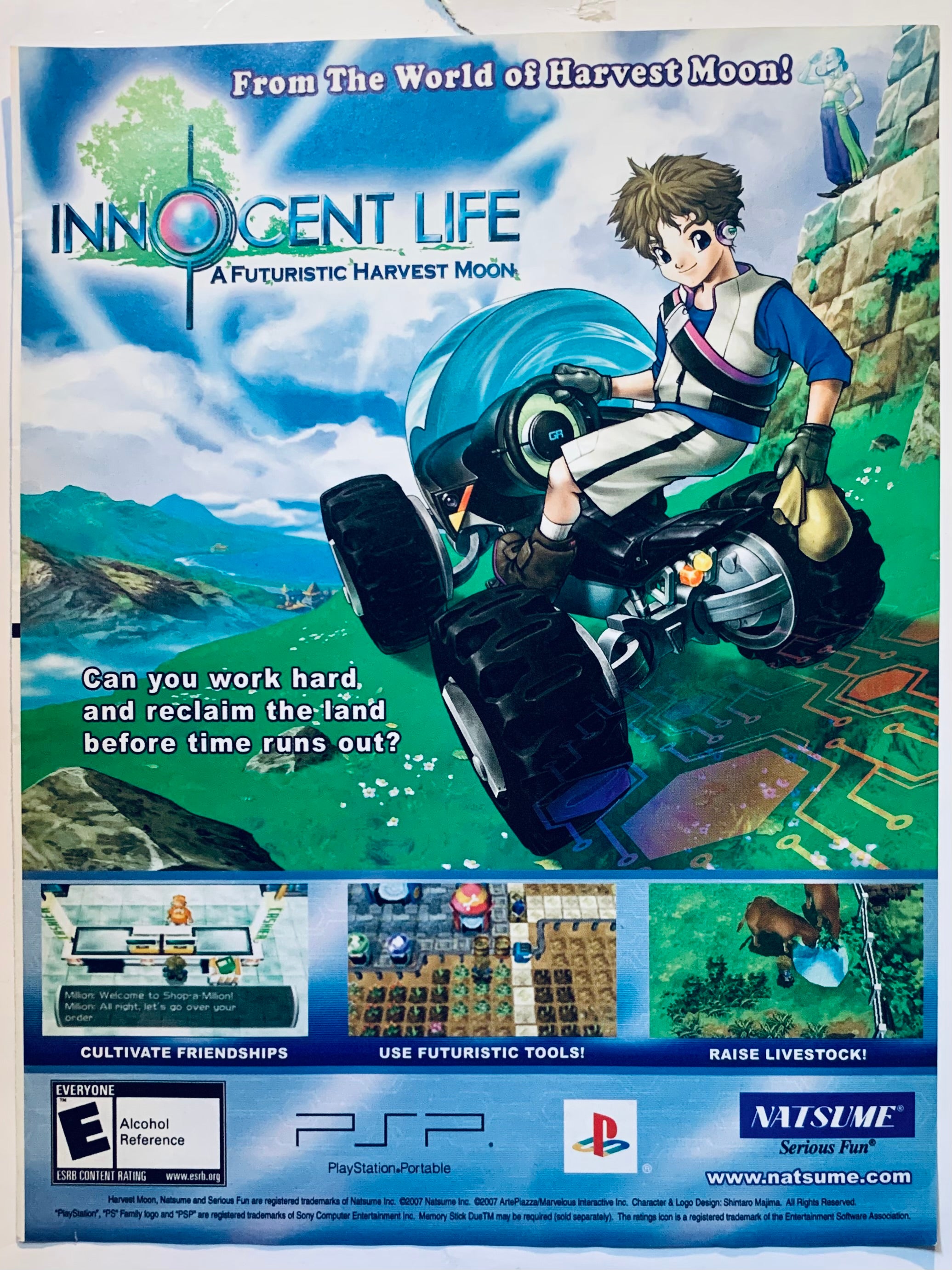 Innocent Life - PSP - Original Vintage Advertisement - Print Ads - Lam ...