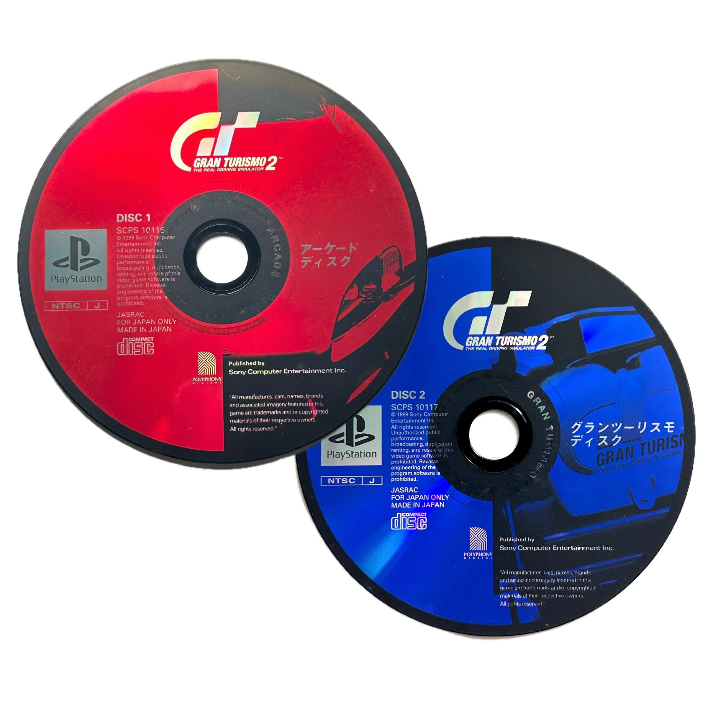 Gran Turismo 2 - PlayStation - PS1 / PSOne / PS2 / PS3 - NTSC-JP - Dis ...