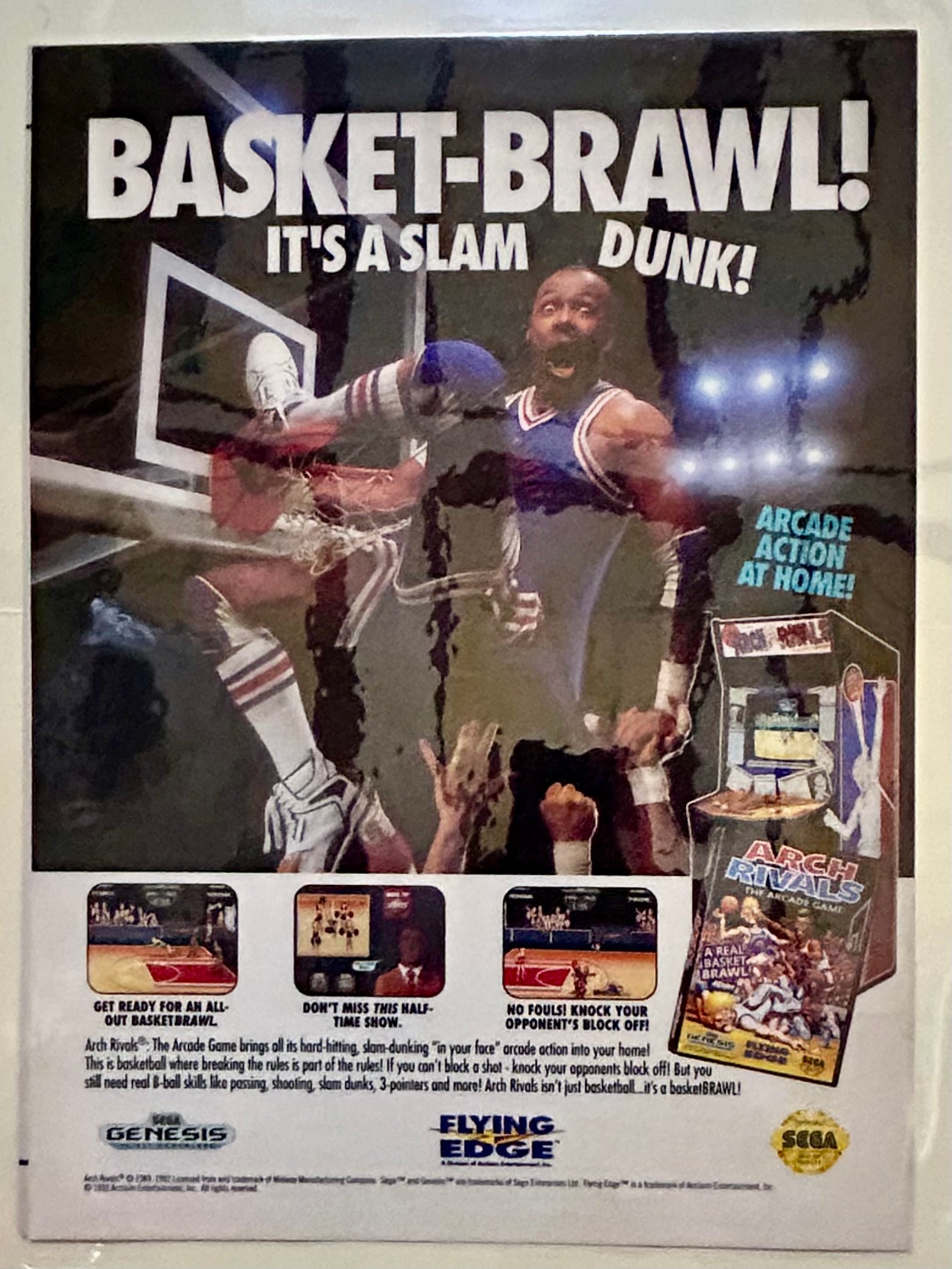 Arch Rivals - Genesis - Original Vintage Advertisement - Print Ads - L ...