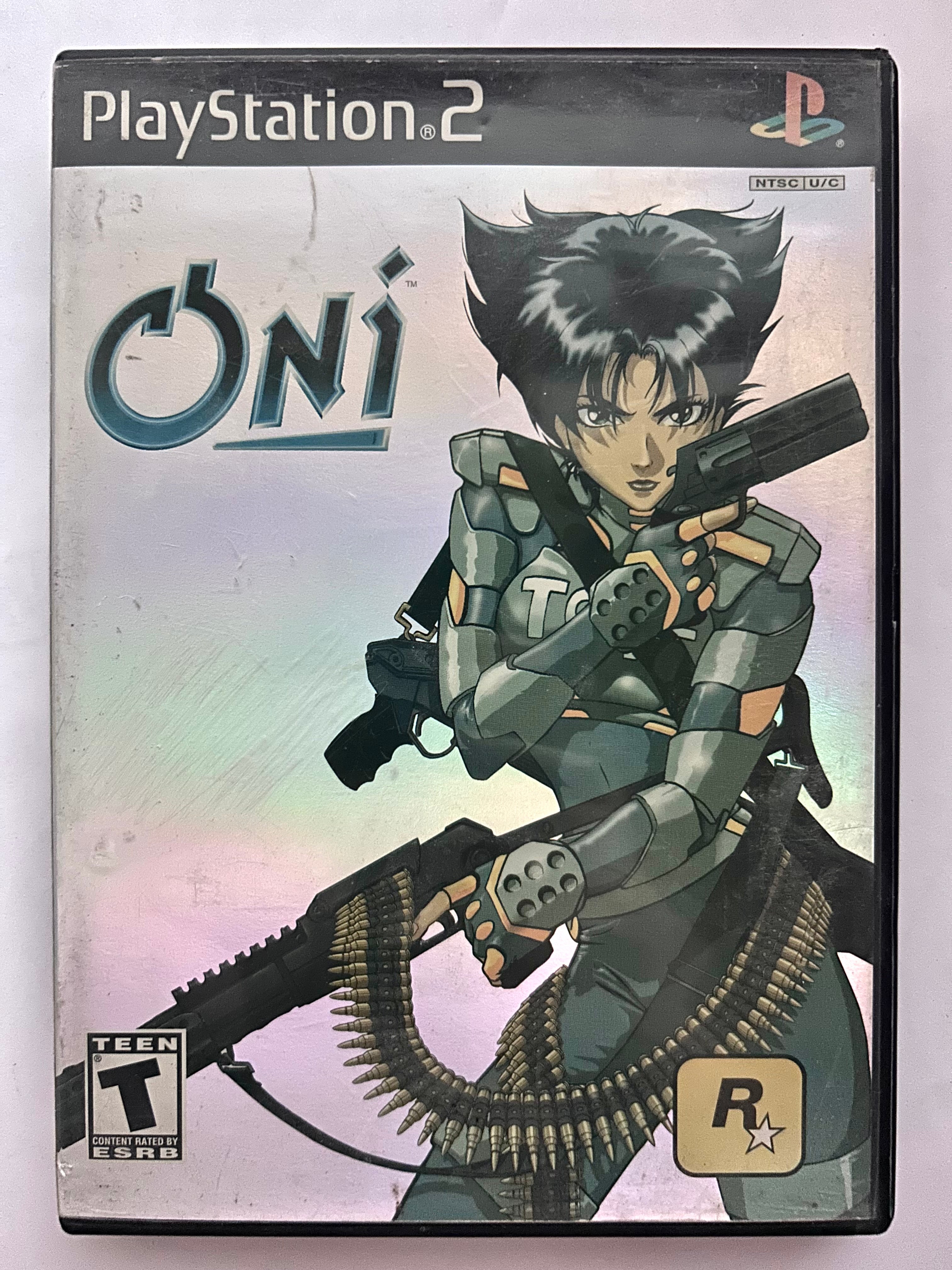 Oni - Playstation 2 / PS2 - NTSC - Box & Manual (SLUS-20064) – Cuchiwaii