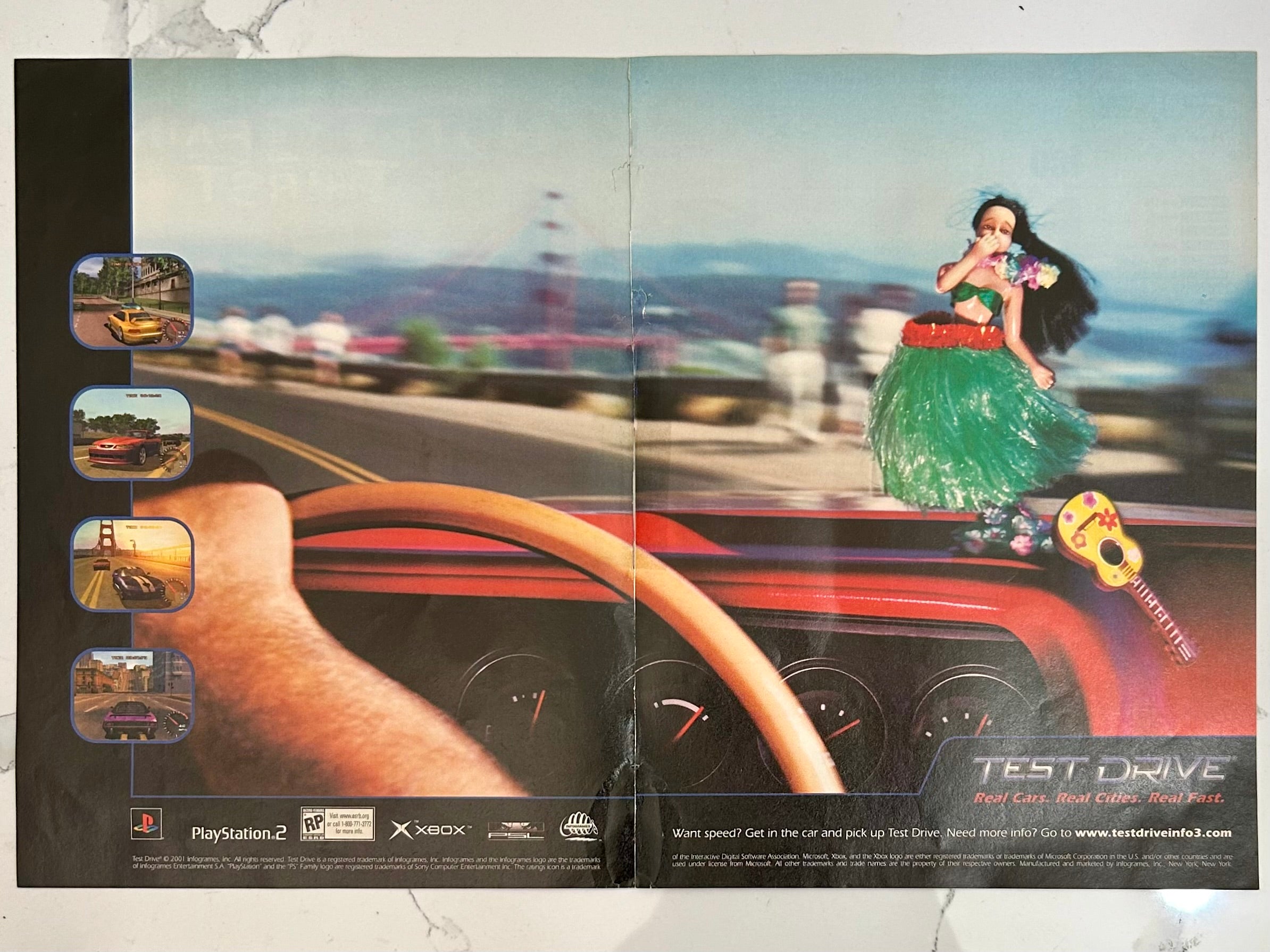Test Drive - PS2 Xbox - Original Vintage Advertisement - Print Ads - L ...