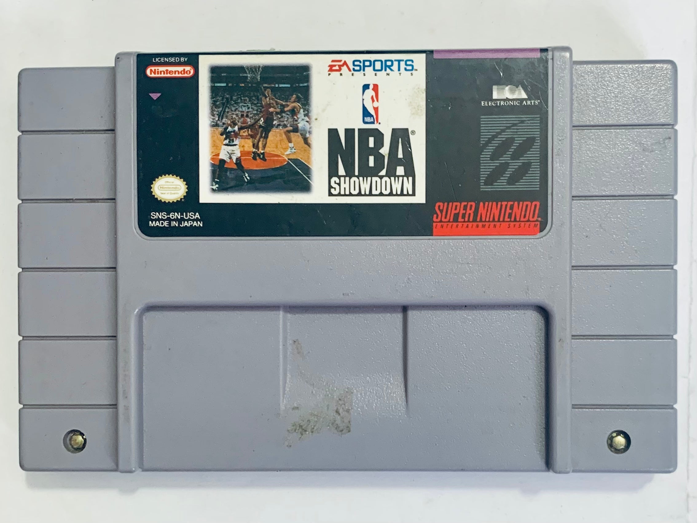NBA Showdown - Super Nintendo - SNES - NTSC-US - Cart (SNS-6N-USA ...
