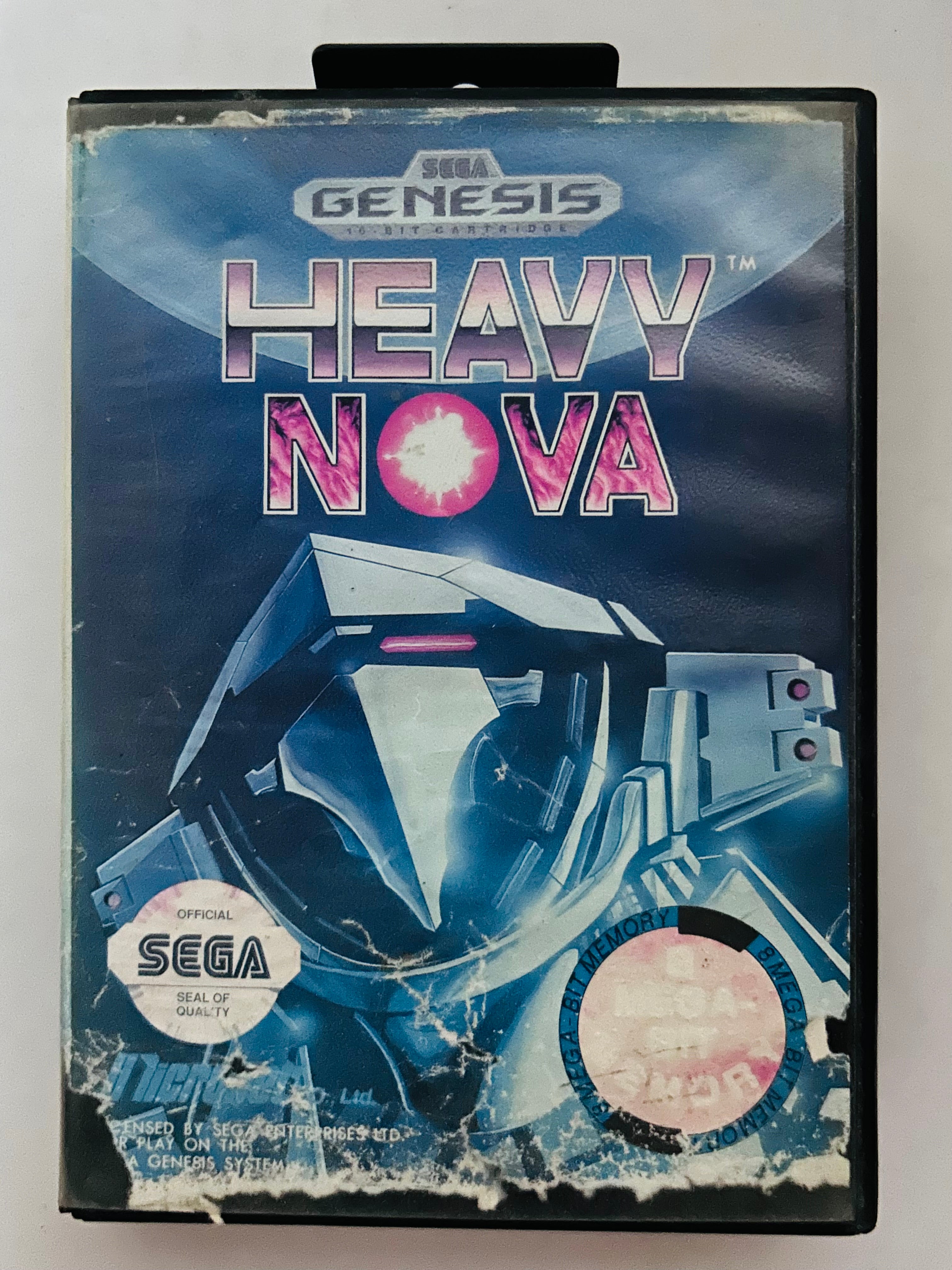 Heavy Nova - Sega Genesis - NTSC - Box & Manual (T-22046) – Cuchiwaii