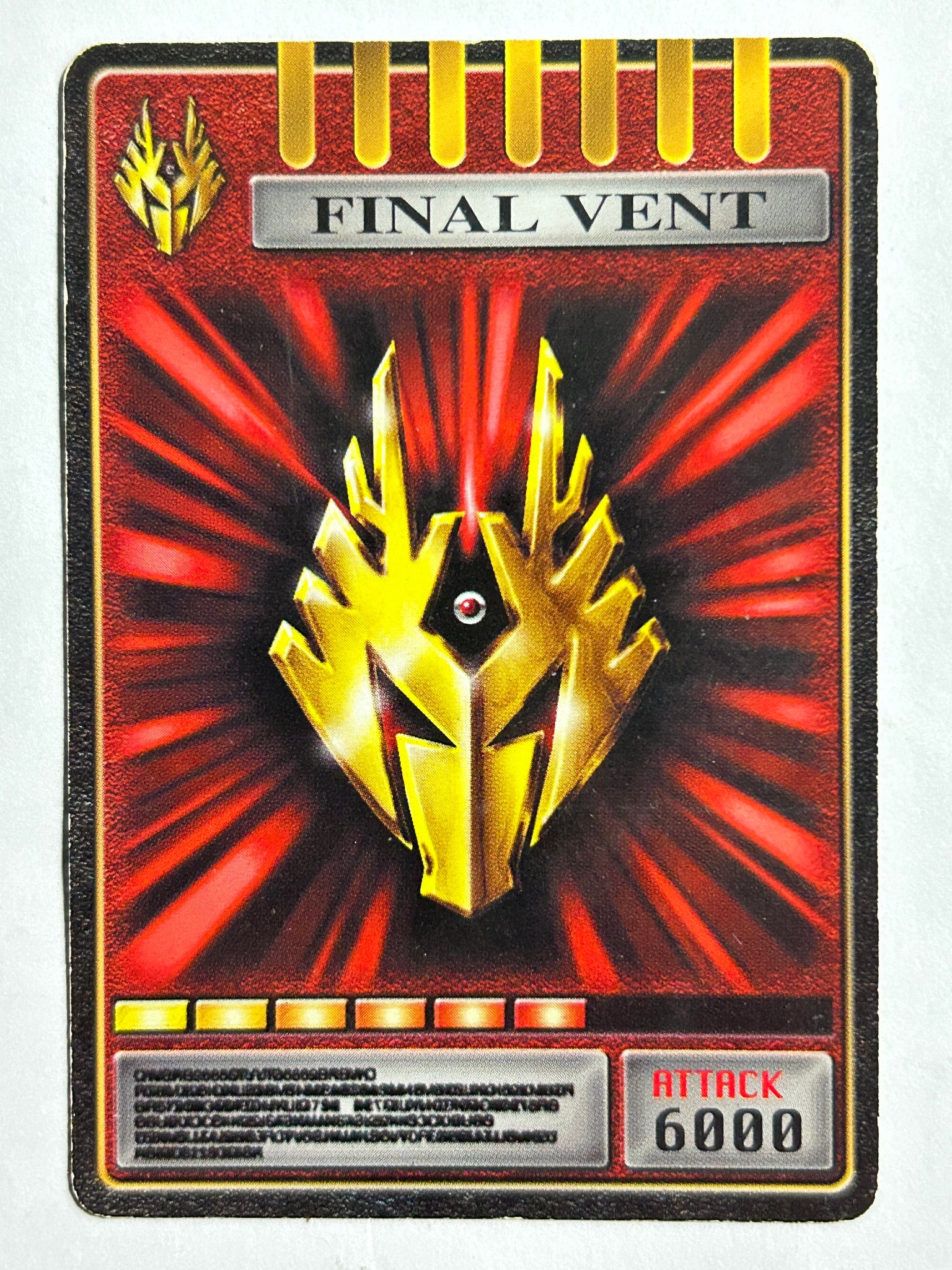 Advent Card - Final Vent / Dragon Rider Kick - Trading Card – Cuchiwaii