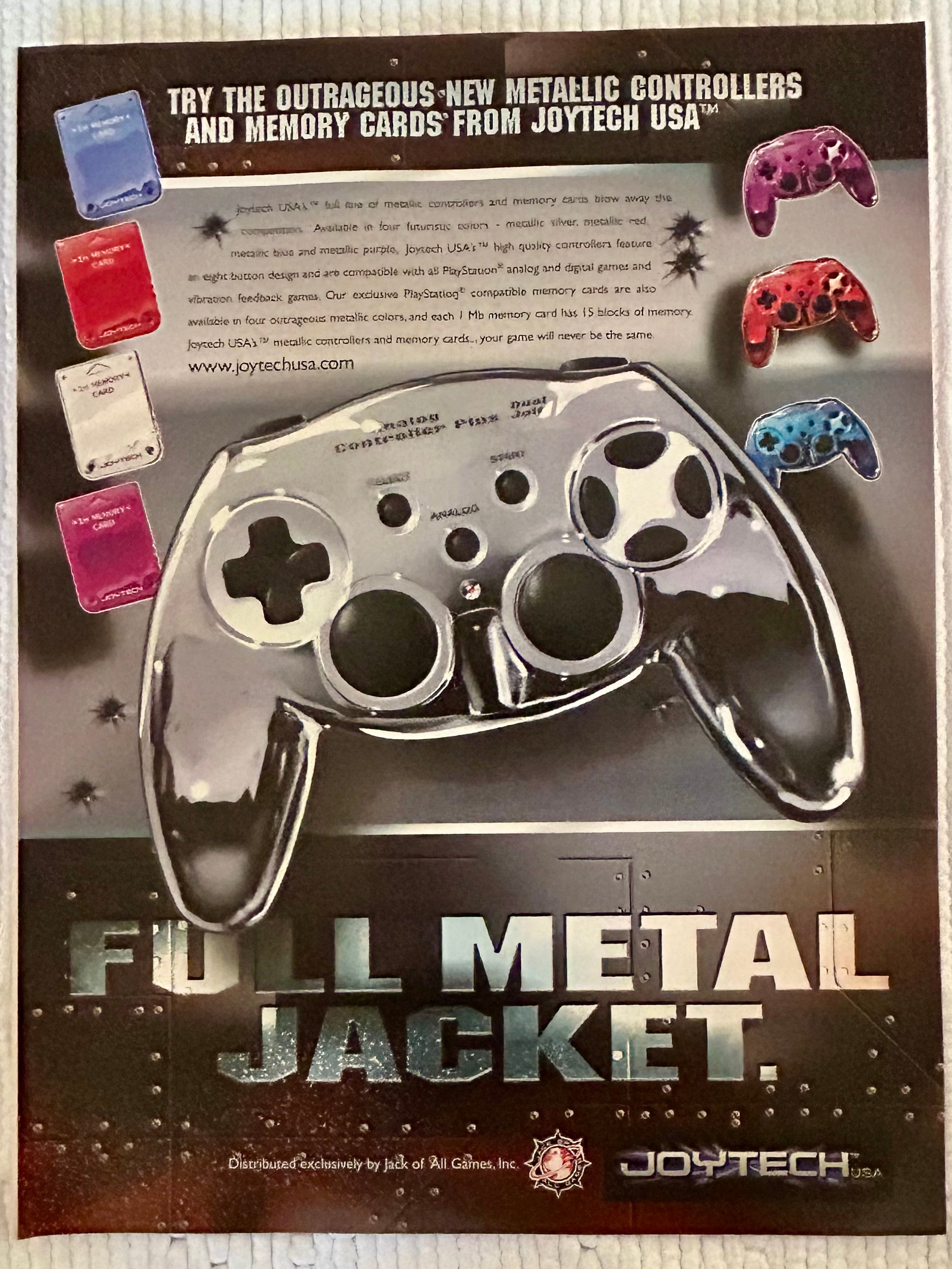 Full Metal Jacket - Original Vintage Advertisement - Print Ads - Lamin ...