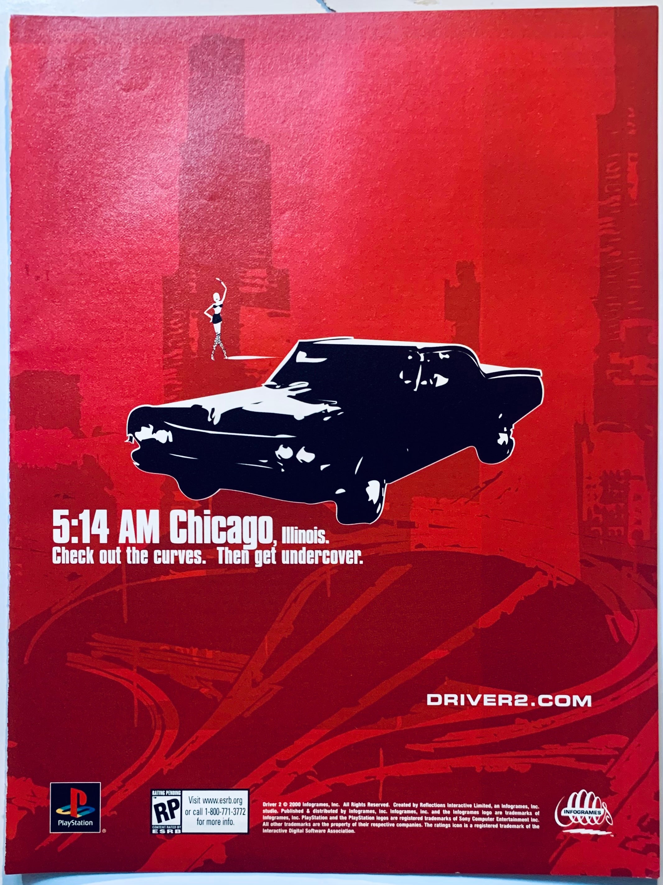Driver 2 - PlayStation - Original Vintage Advertisement - Print Ads ...