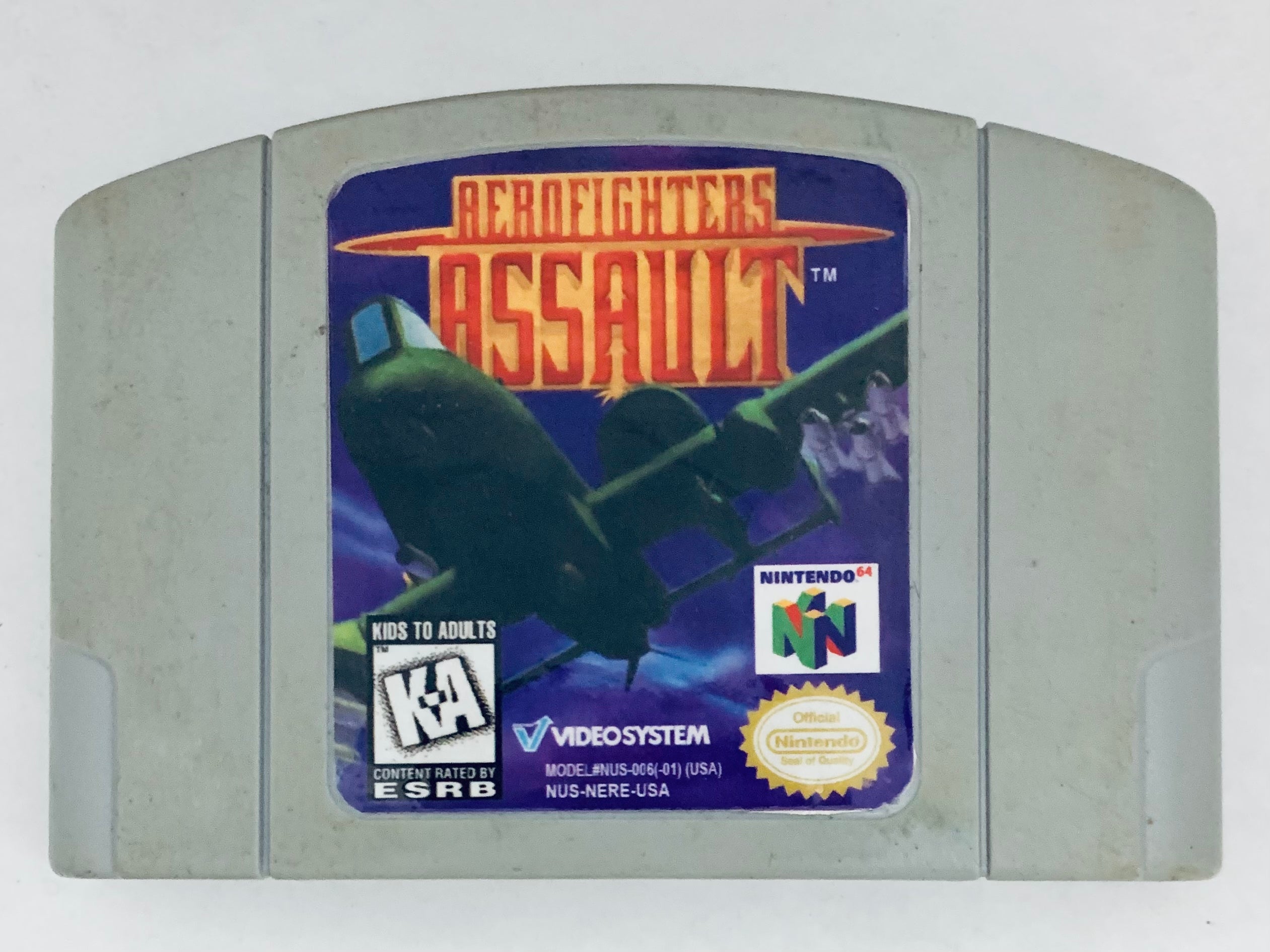 AeroFighters Assault - Nintendo 64 - N64 - NTSC-US - Cart (NUS-NERE-US ...