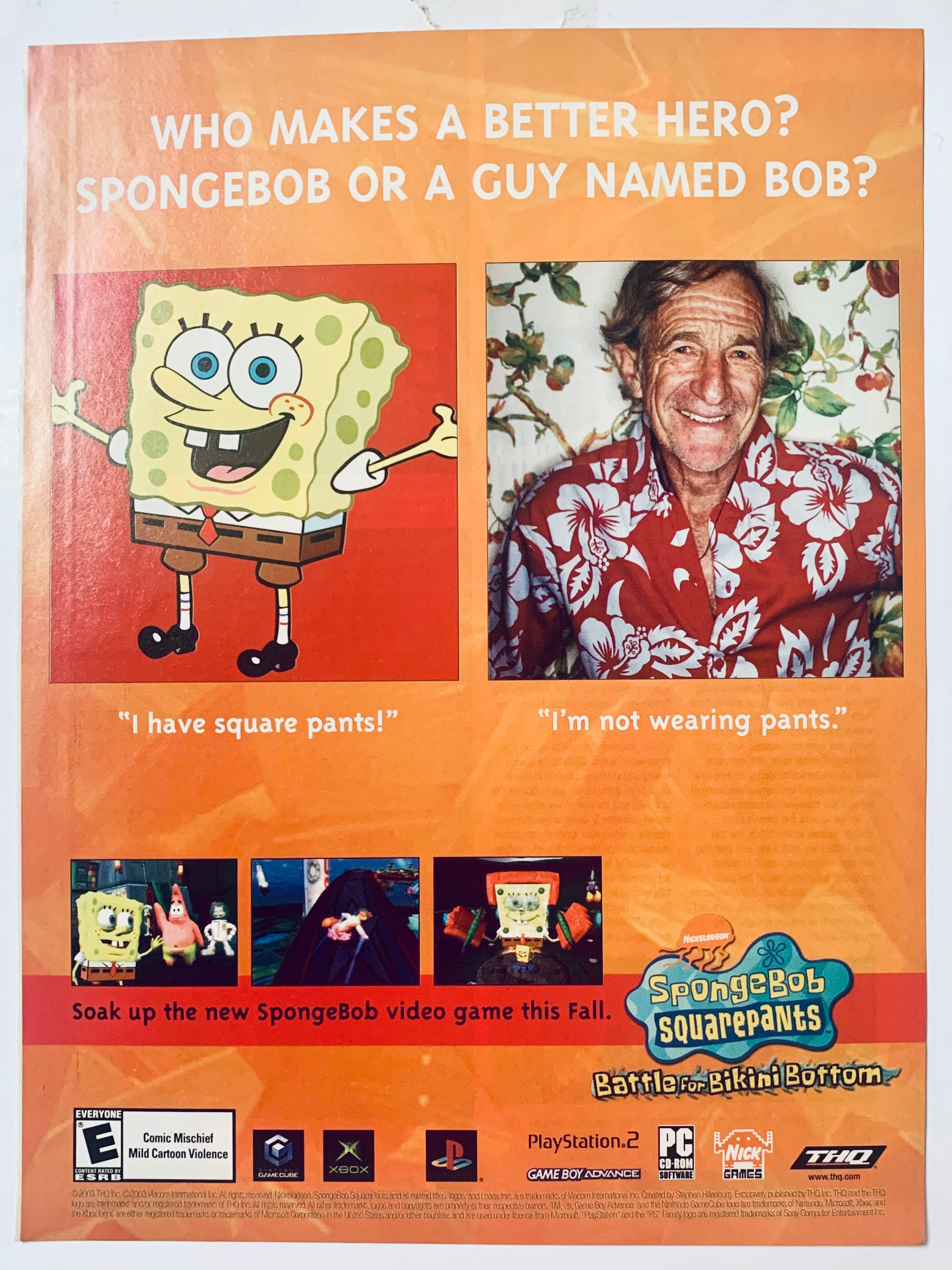 Spongebob Squarepants: Battle for Bikini Bottom - PS2 NGC Xbox GBA - O ...