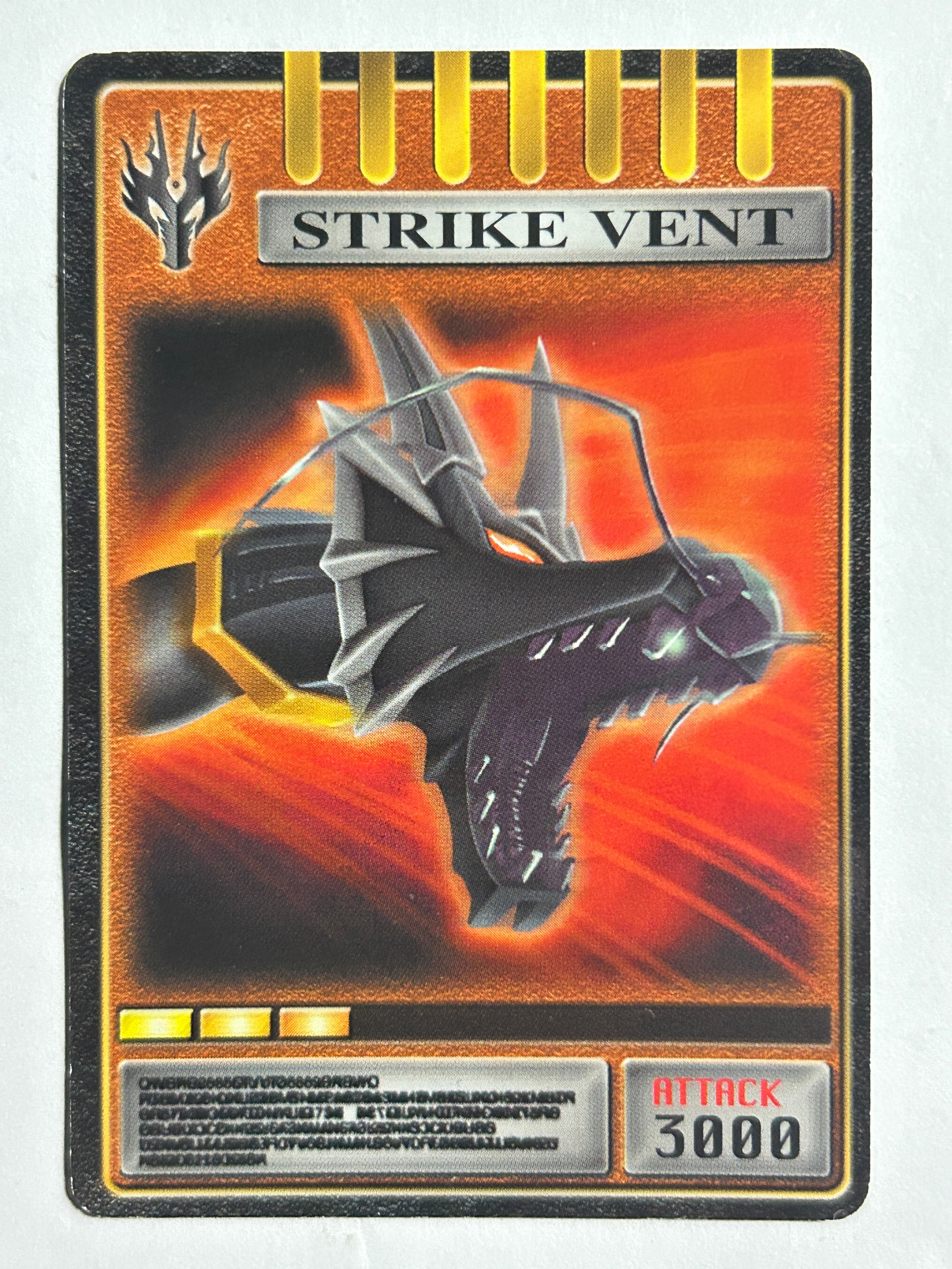 Advent Card - Strike Vent - Ryuga/Onyx's Dragclaw - Trading Card ...