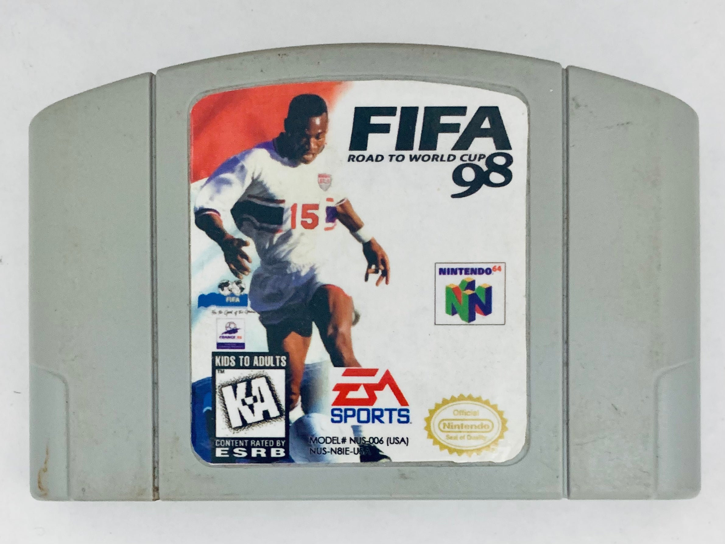 FIFA: Road to World Cup 98 - Nintendo 64 - N64 - NTSC-US - Cart (NUS-N ...