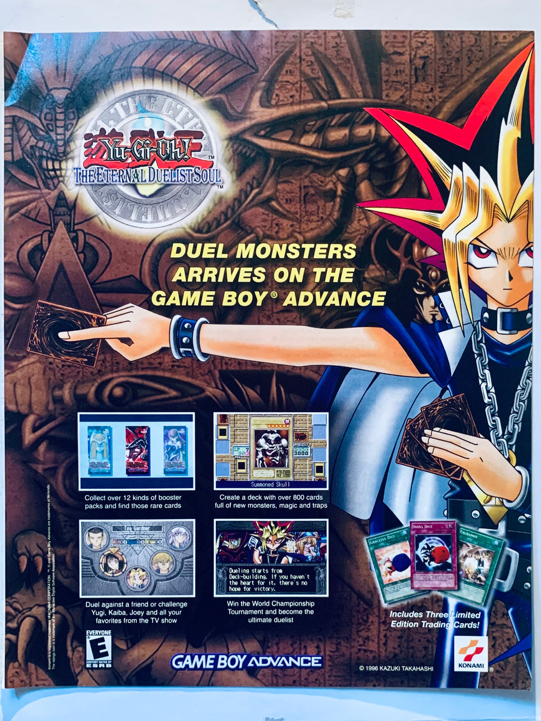 Yu-Gi-Oh! The Eternal Duelist Soul - GBA - Original Vintage Advertisem ...