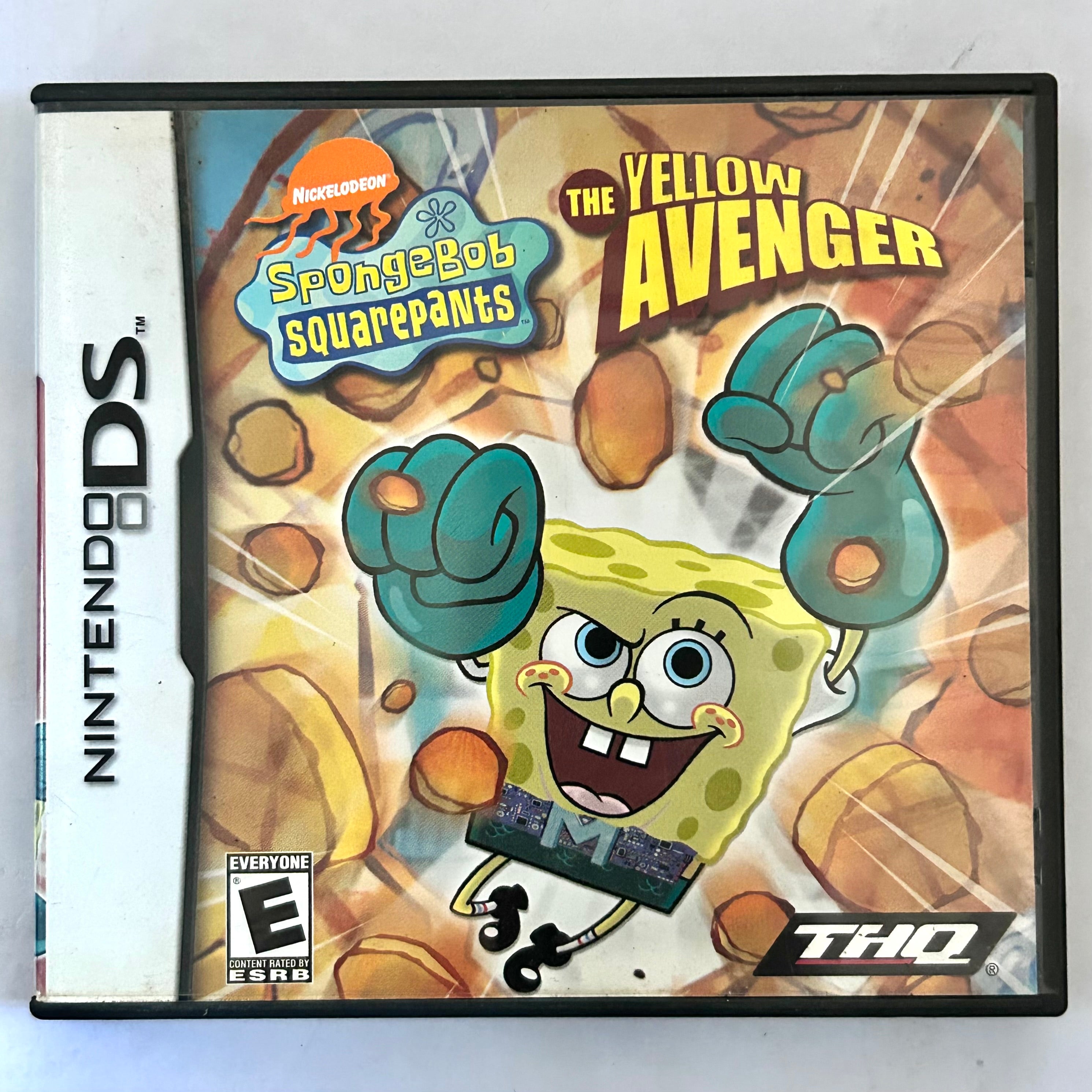 SpongeBob Squarepants: The Yellow Avenger - Nintendo DS / DSLite DSi X ...