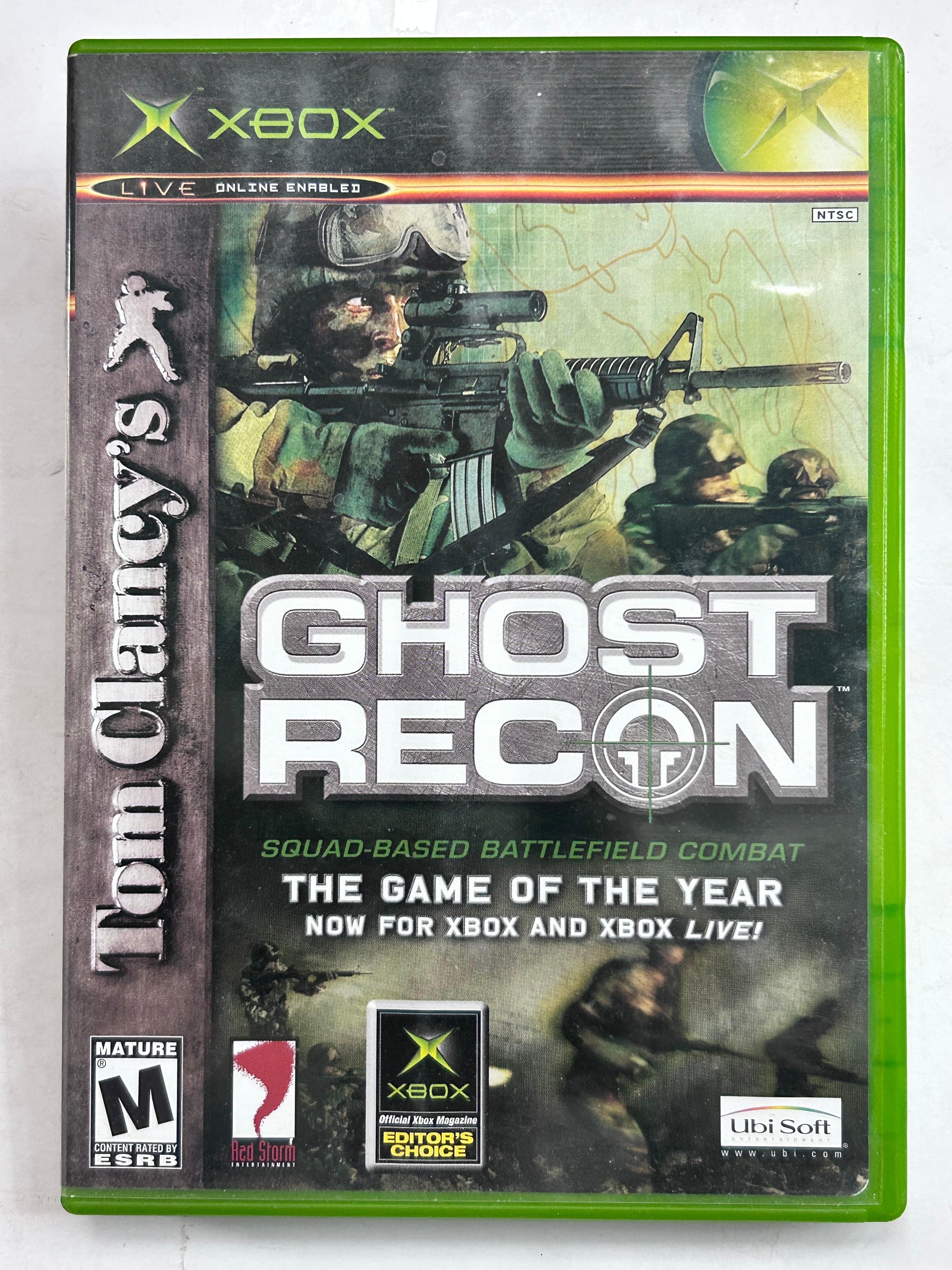 Tom Clancy's Ghost Recon - Xbox Classic - NTSC - CIB – Cuchiwaii