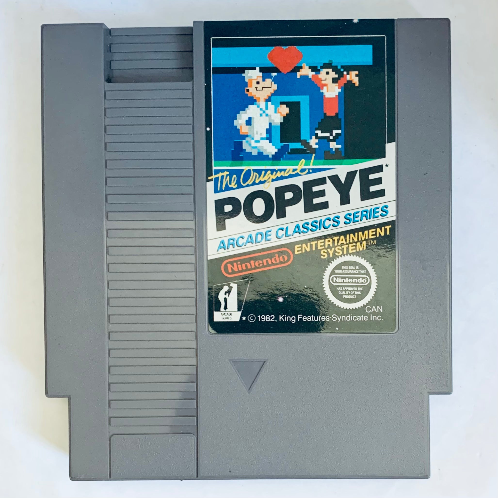 Popeye (5 Screw) - Nintendo Entertainment System - NES - NTSC-US - Car ...