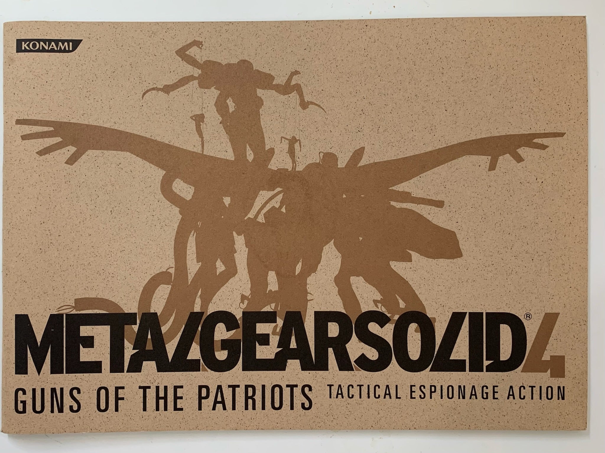 Metal Gear Solid 4: Guns of the Patriots - Pamphlet- TGS Game Book ...