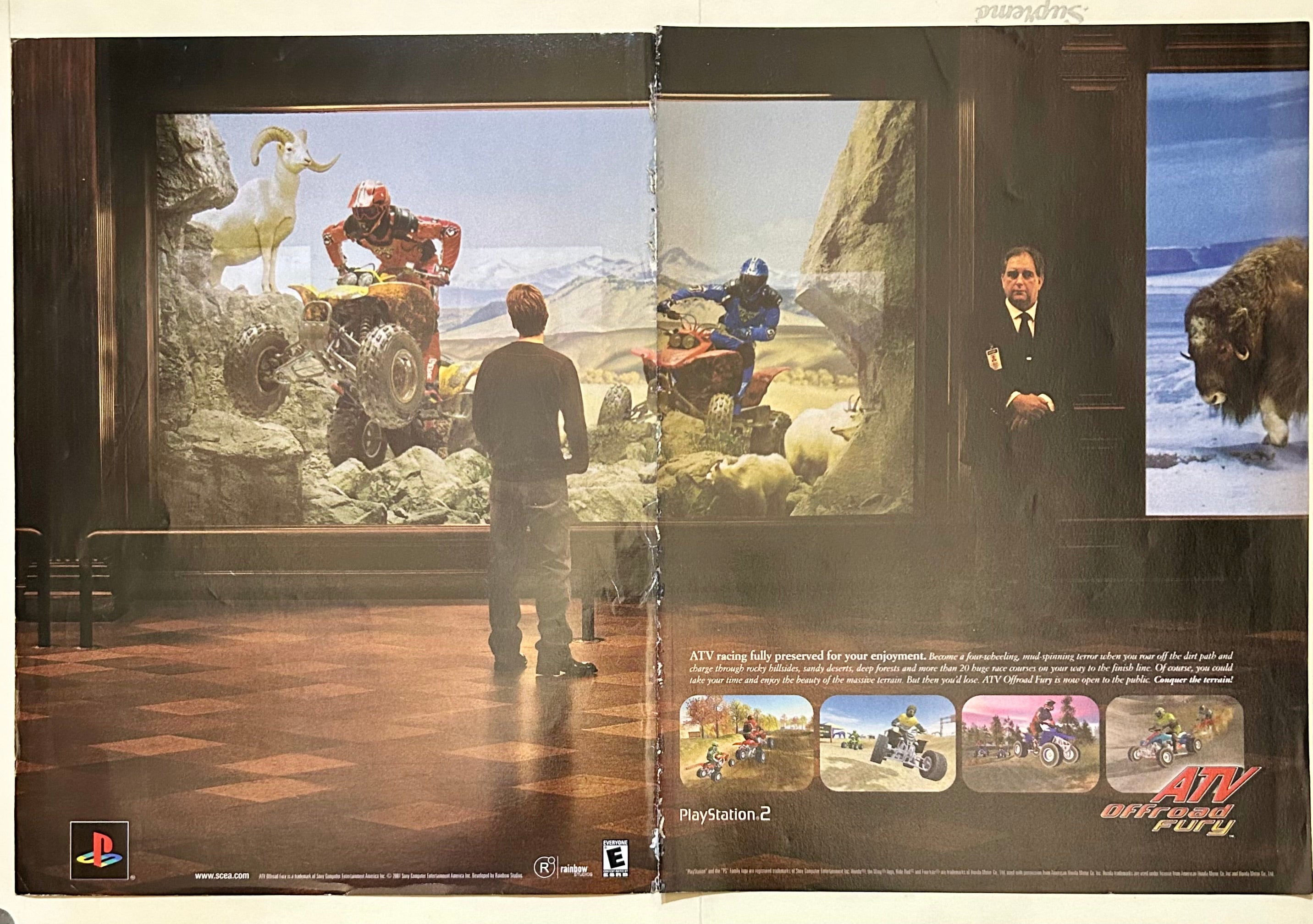 ATV Affroad Fury - PS2 - Original Vintage Advertisement - Print Ads ...