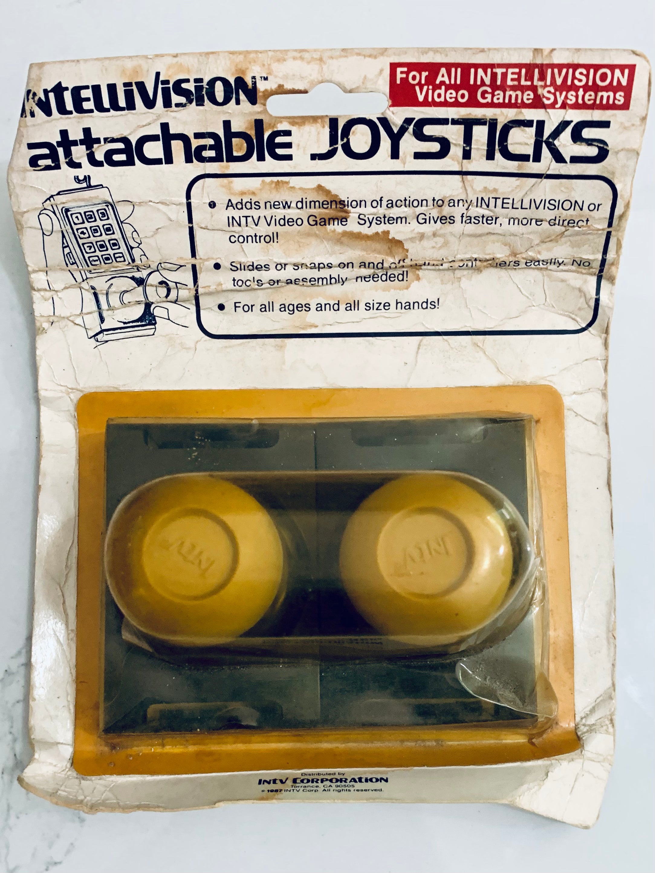 Attachable Joysticks - Intellivision - Brand New – Cuchiwaii